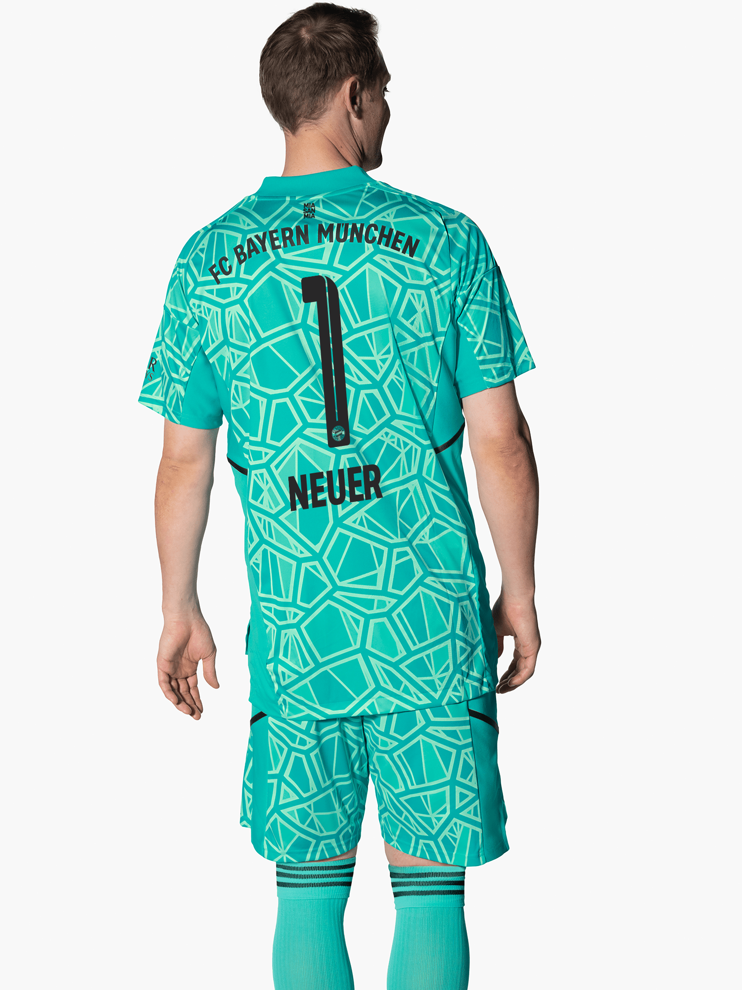 Herren Goalkeeper shirt 22-23 grün | Official FC Bayern Munich Store