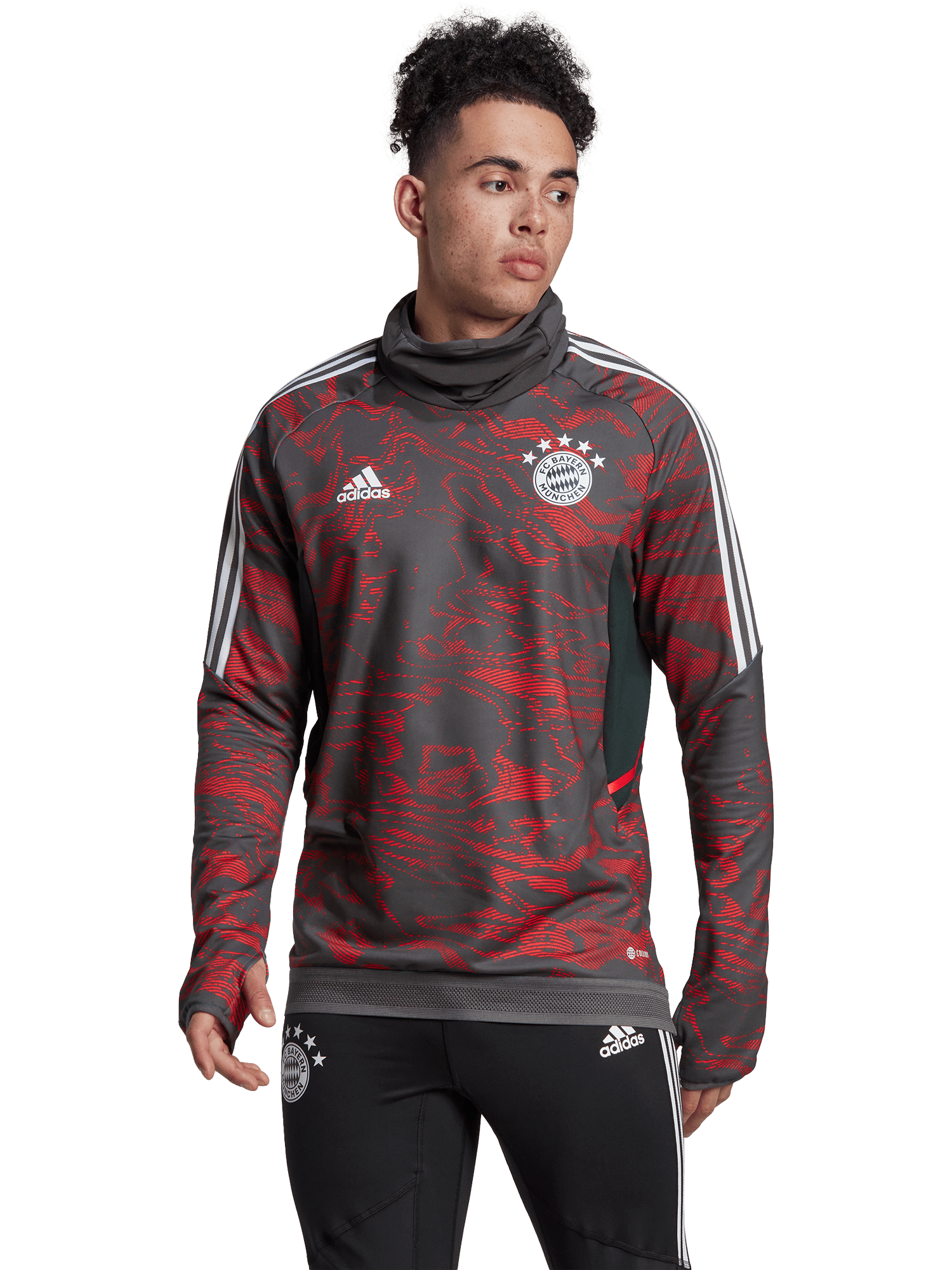 Men Teamline warm-up top UCL red | Official FC Bayern Munich Store