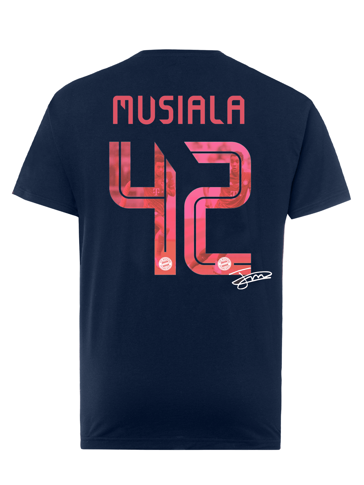 Hombres Camiseta Musiala Azul Marino Tienda Fc Bayern Múnich
