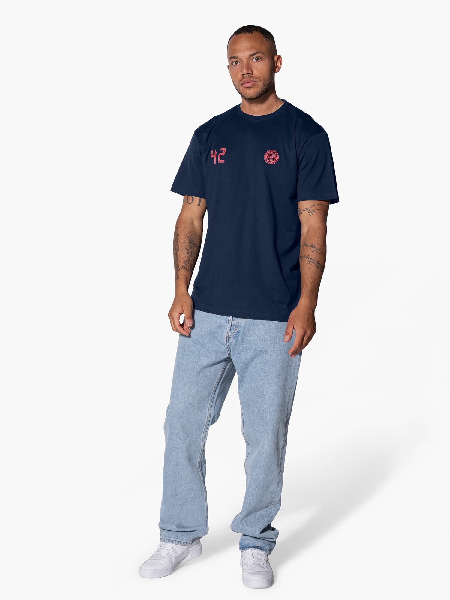 Hombres Camiseta Musiala Azul Marino Tienda Fc Bayern Múnich