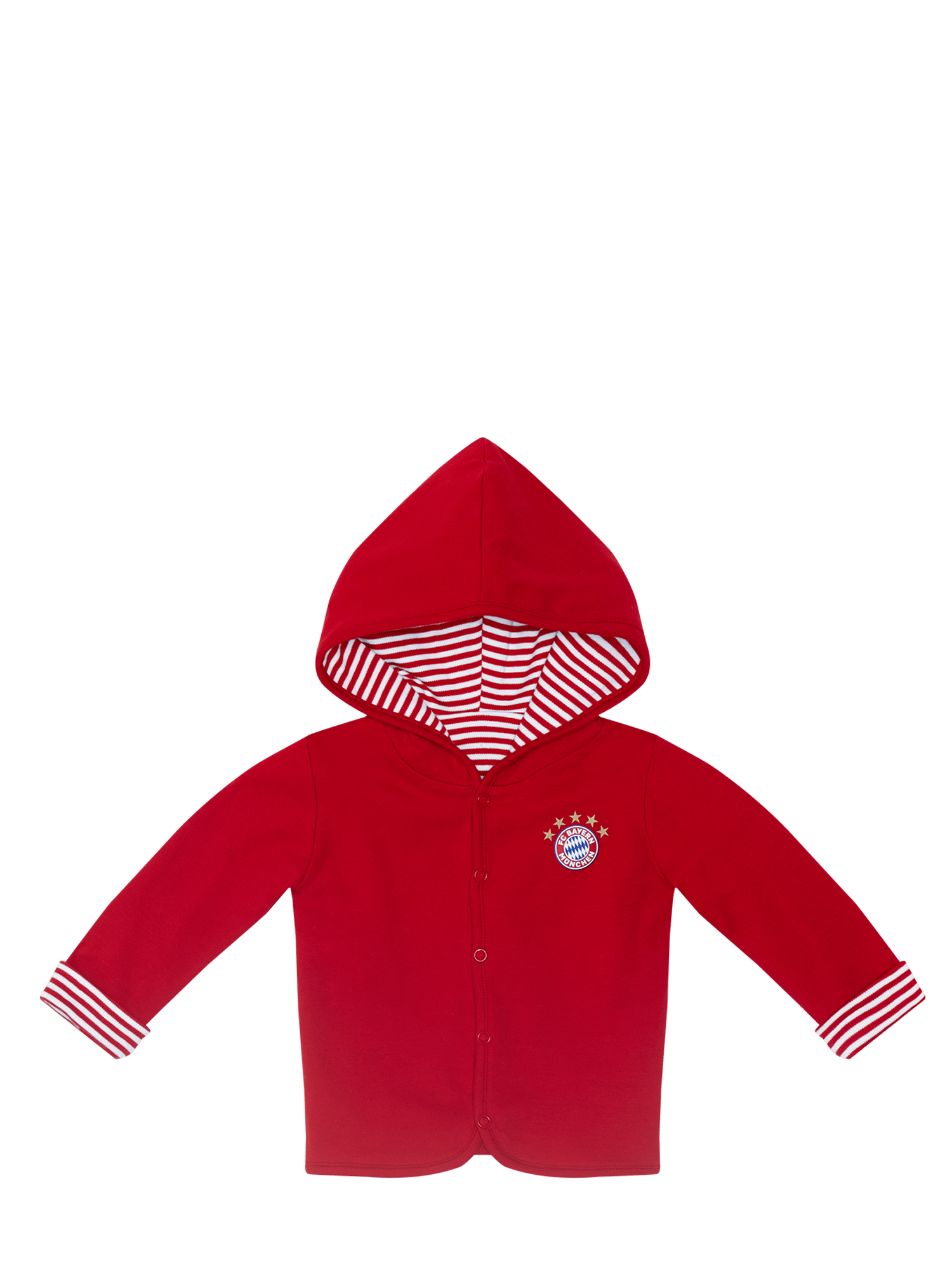 Babies Reversible jacket with logo red | Official FC Bayern Munich Store