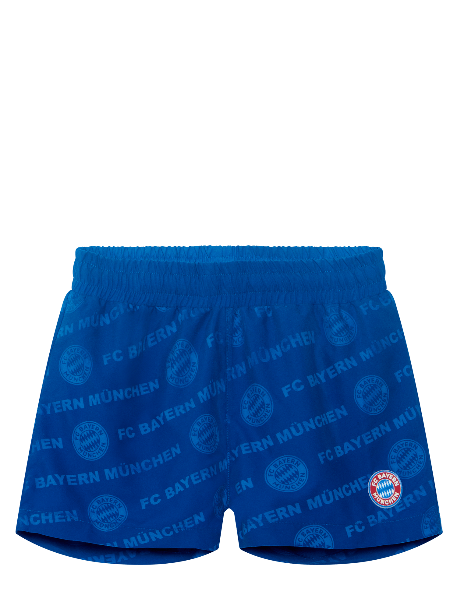 Kids Mia san mia reactive swimming trunks blue | Official FC Bayern ...