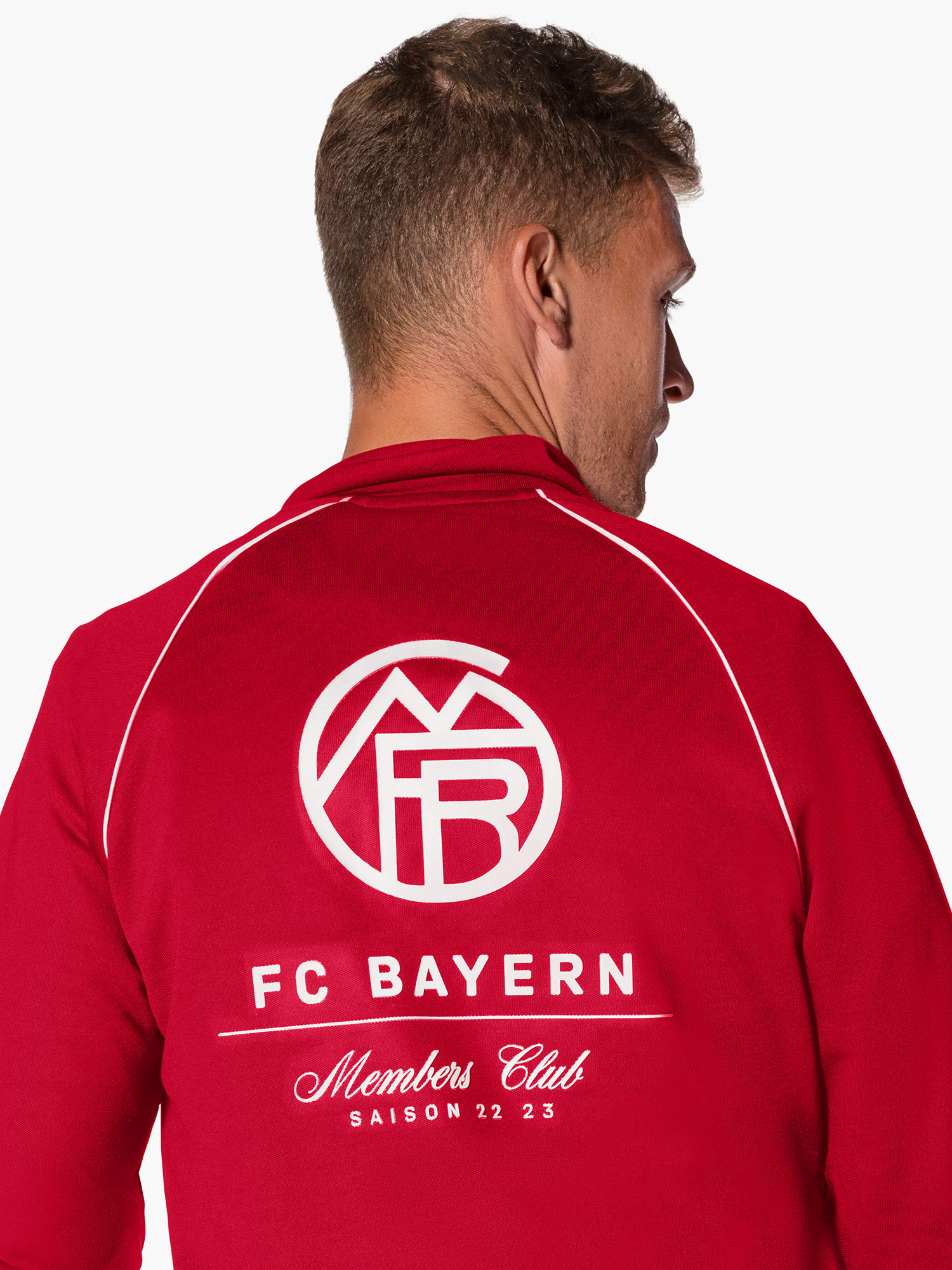 Men Members Club zip jacket red | Official FC Bayern Munich Store