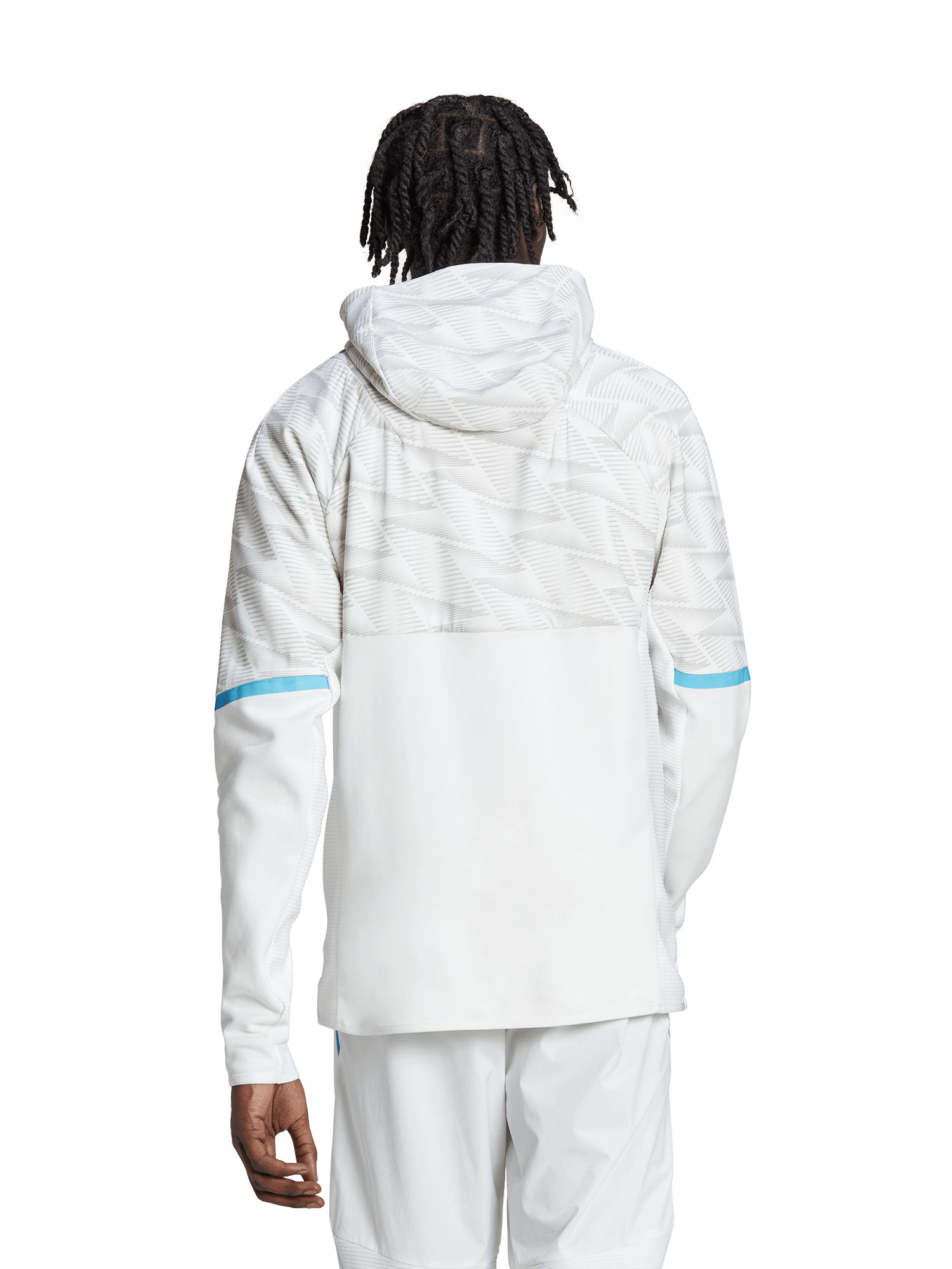 Men DFB World Cup hooded jacket white | Official FC Bayern Munich Store