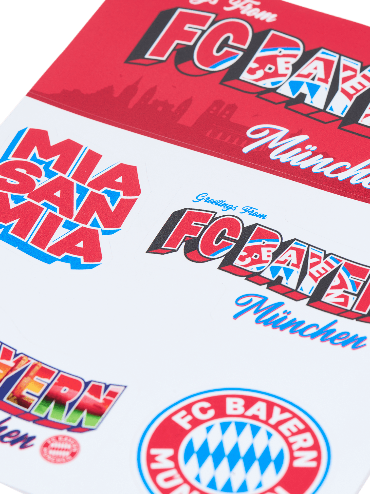 Sticker card Postcards | Official FC Bayern Munich Store