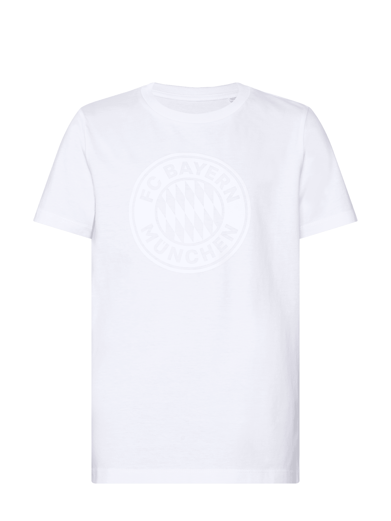Bambini Maglietta Logo bianca bianco | FC Bayern Monaco Store