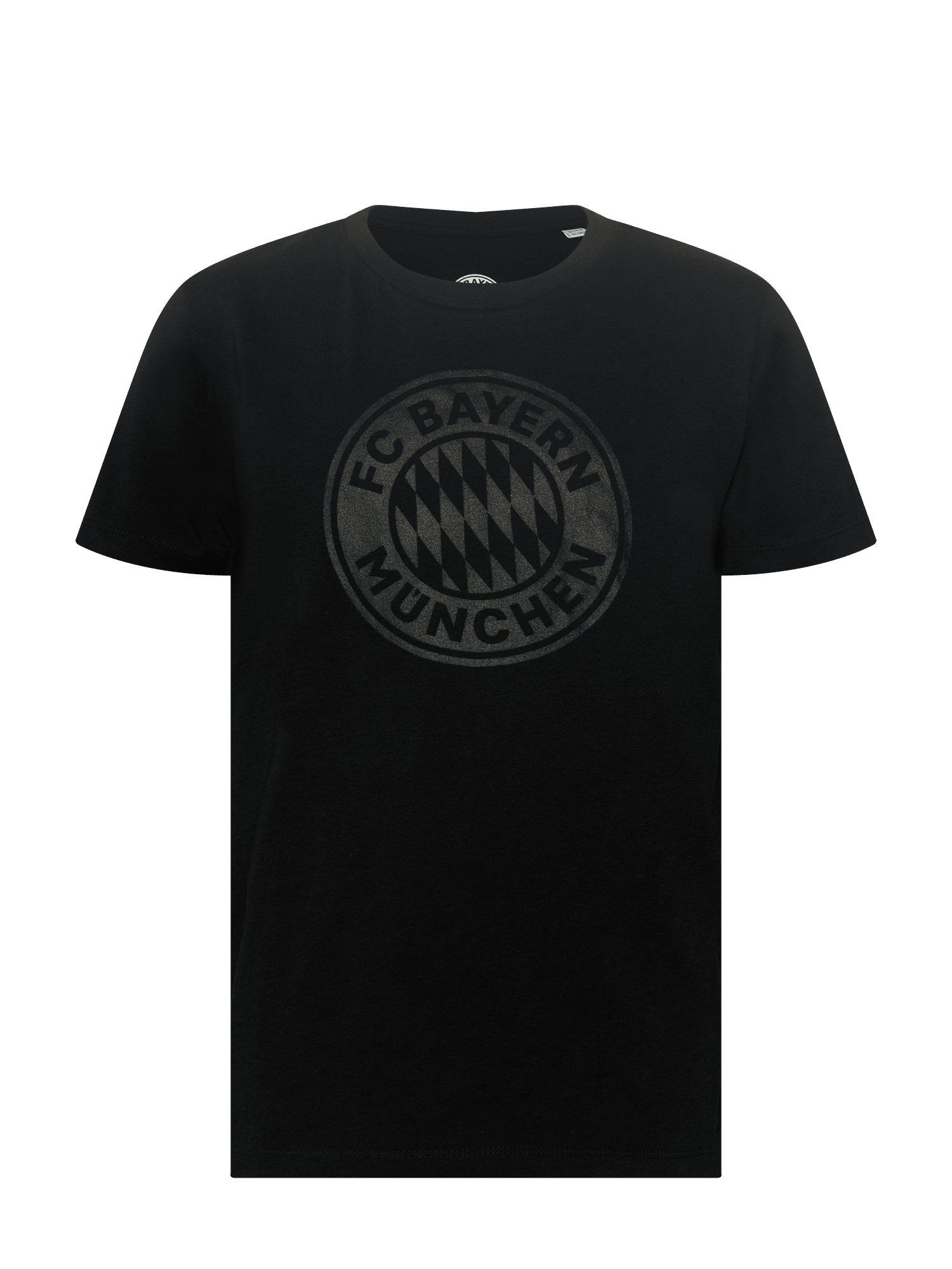 Kids T-shirt black with logo black | Official FC Bayern Munich Store