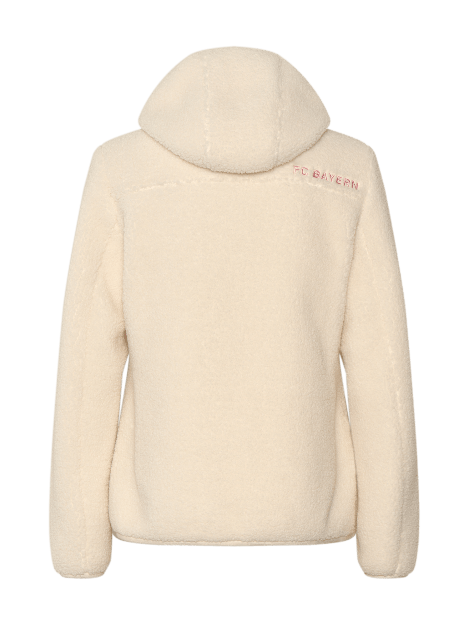 Damen Teddy Fleecejacke weiß | Offizieller FC Bayern Store