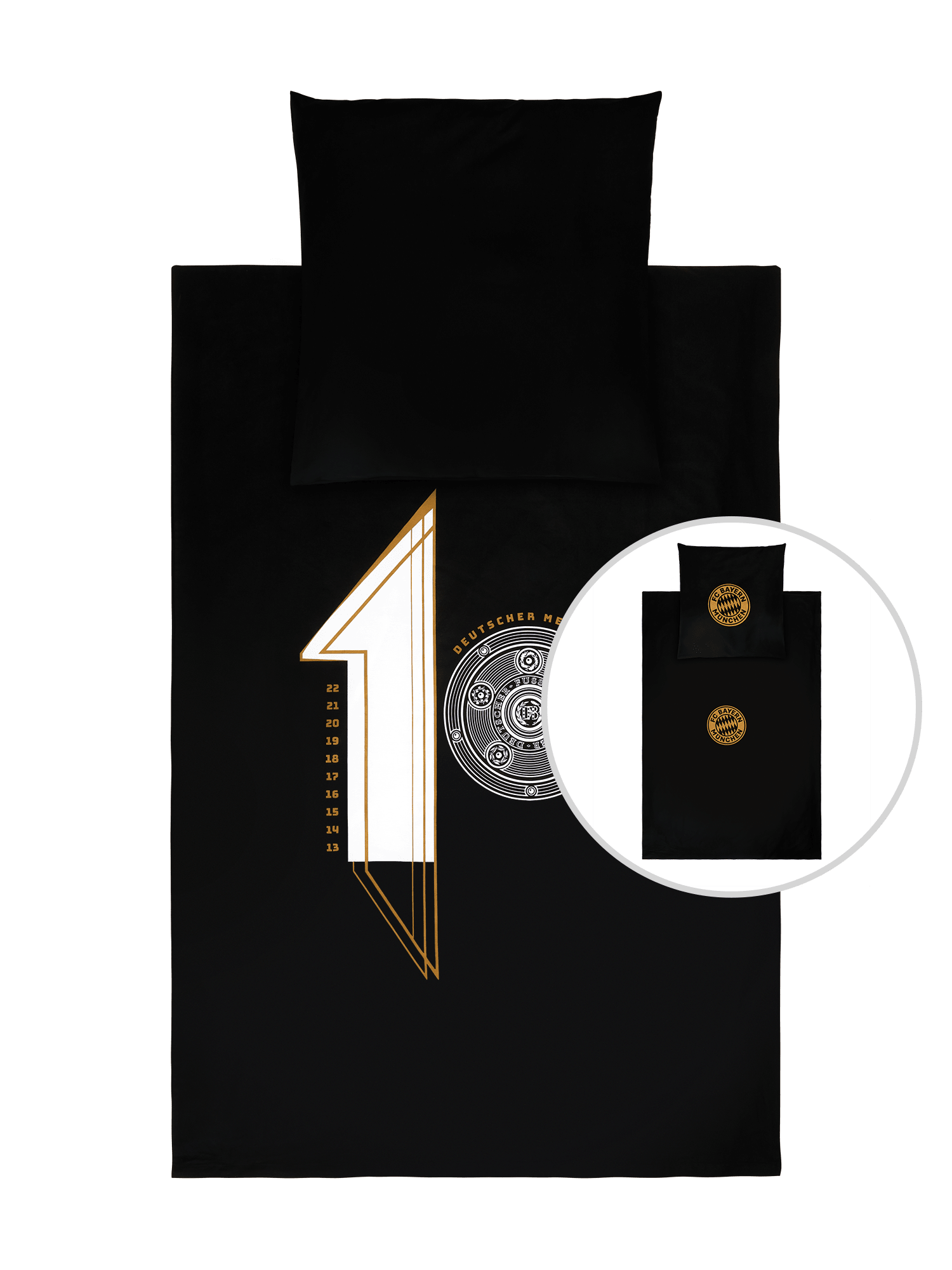 German Champion 2022 bed linen | Official FC Bayern Munich Store