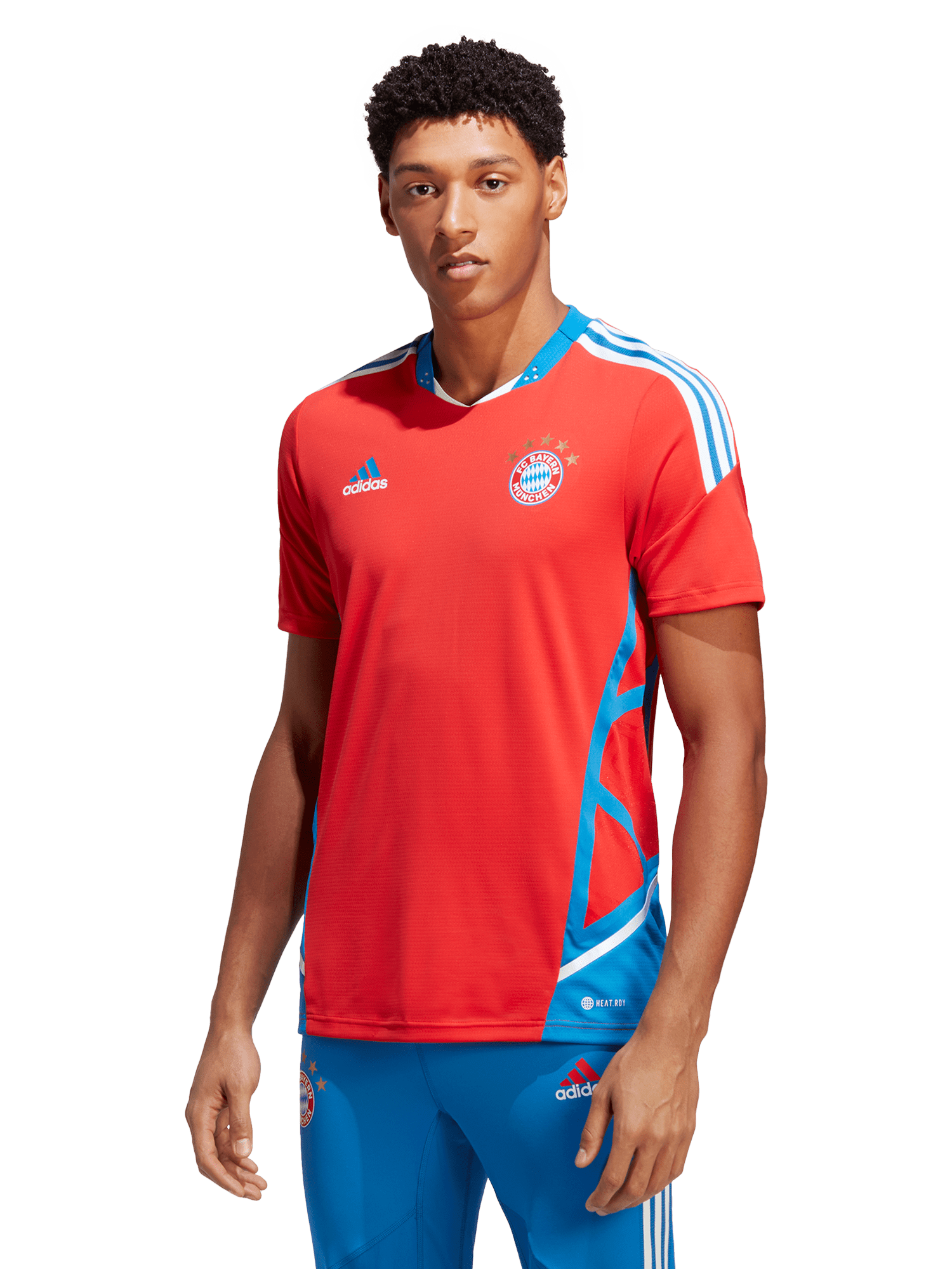 Men Teamline pro training shirt red | Official FC Bayern Munich Store