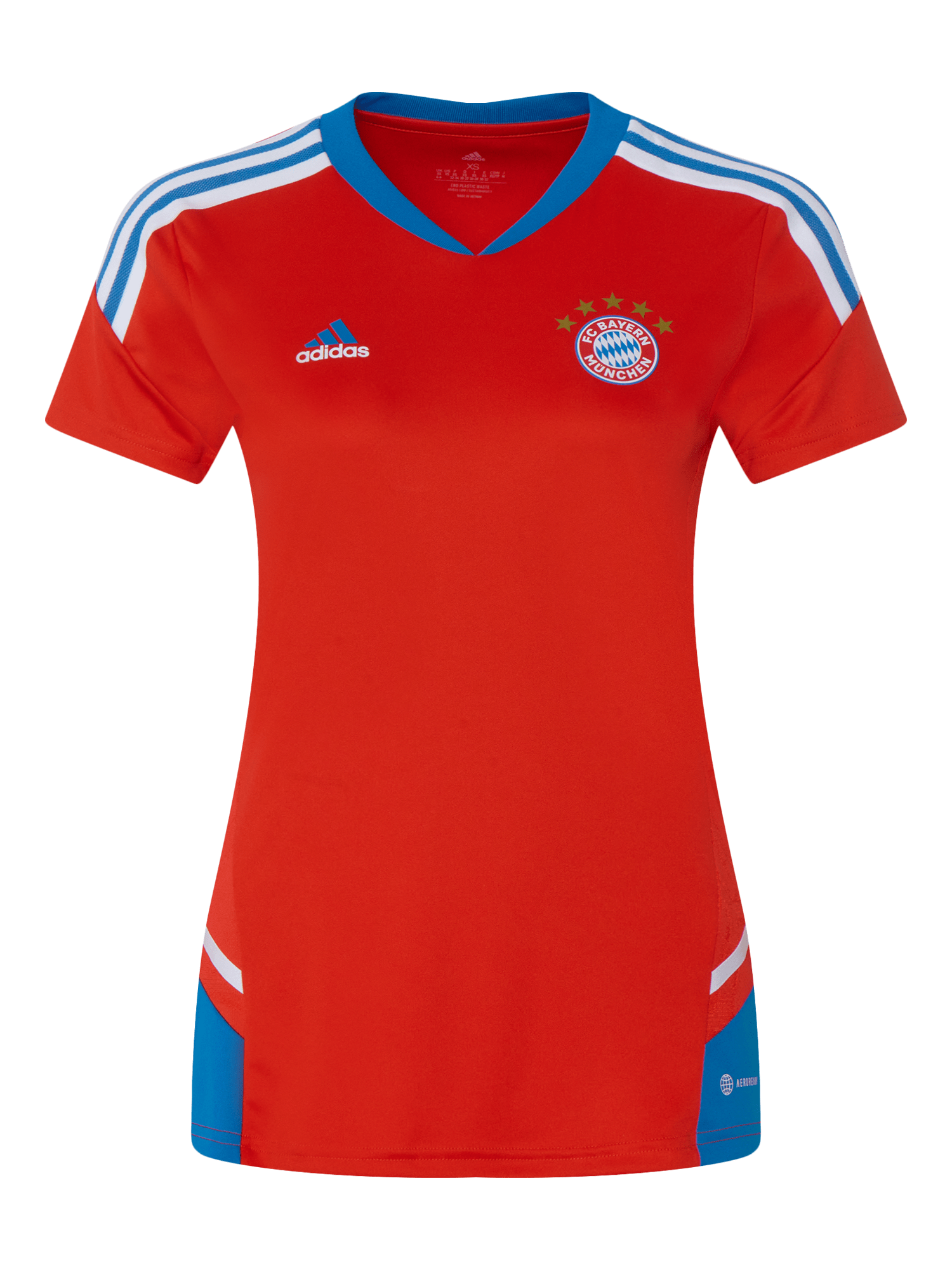 Damen Camiseta De Entrenamiento Teamline Rot Tienda Fc Bayern Múnich