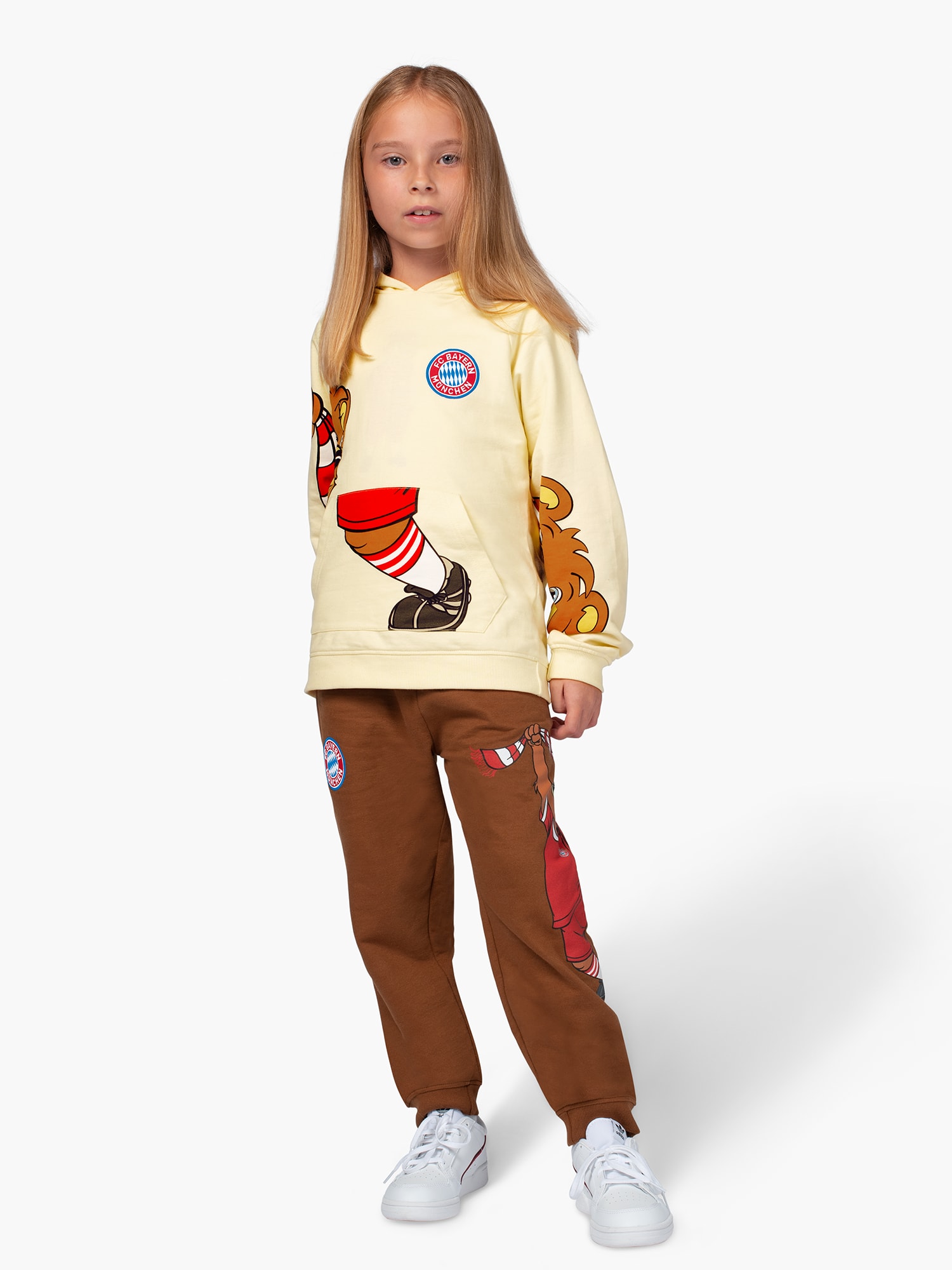 Kids Berni hoodie white | Official FC Bayern Munich Store