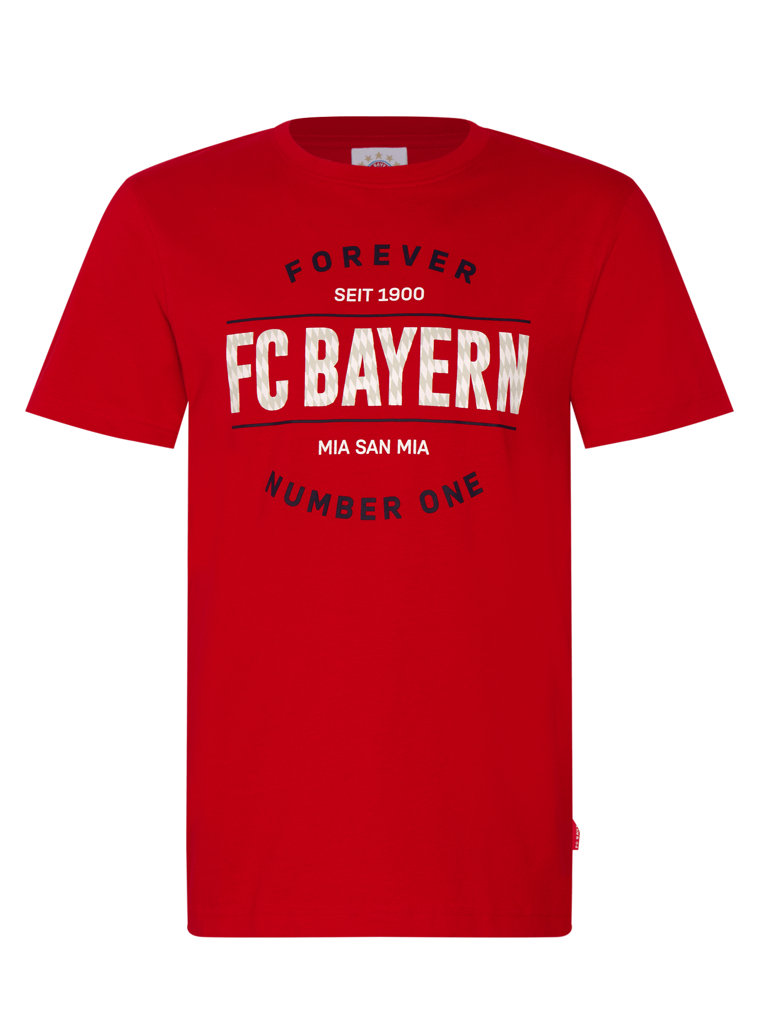Men Forever Number One T-shirt red | Official FC Bayern Munich Store