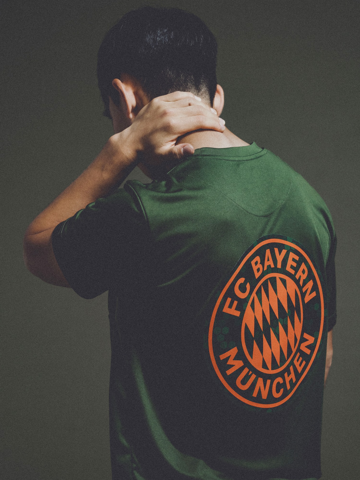 Hombres Camiseta Street Verde Tienda Fc Bayern Múnich