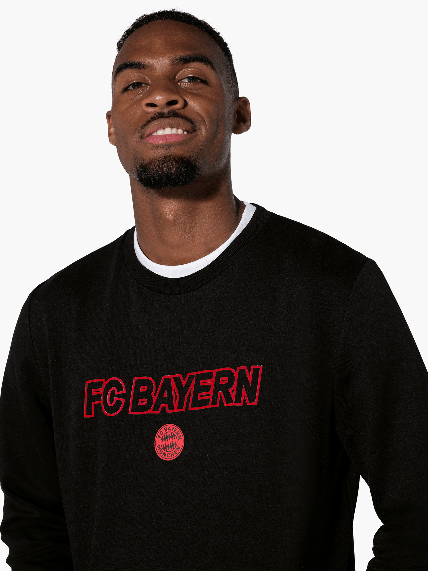 Men Sweater Street black | Official FC Bayern Munich Store