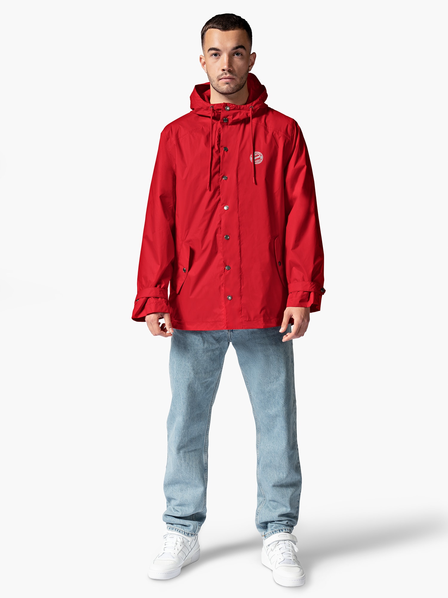 Men Rain jacket red | Official FC Bayern Munich Store