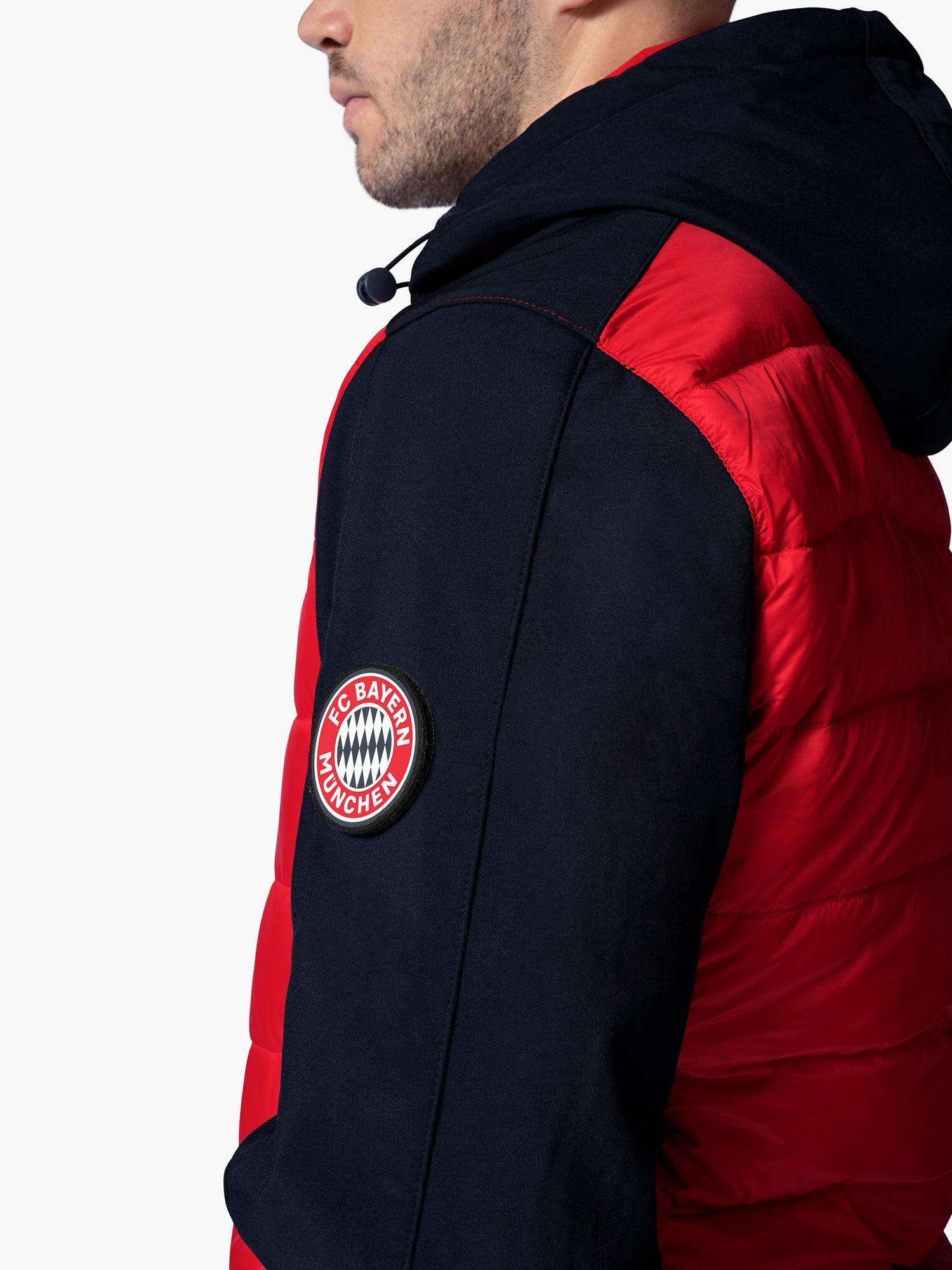 Men Hybrid jacket red | Official FC Bayern Munich Store
