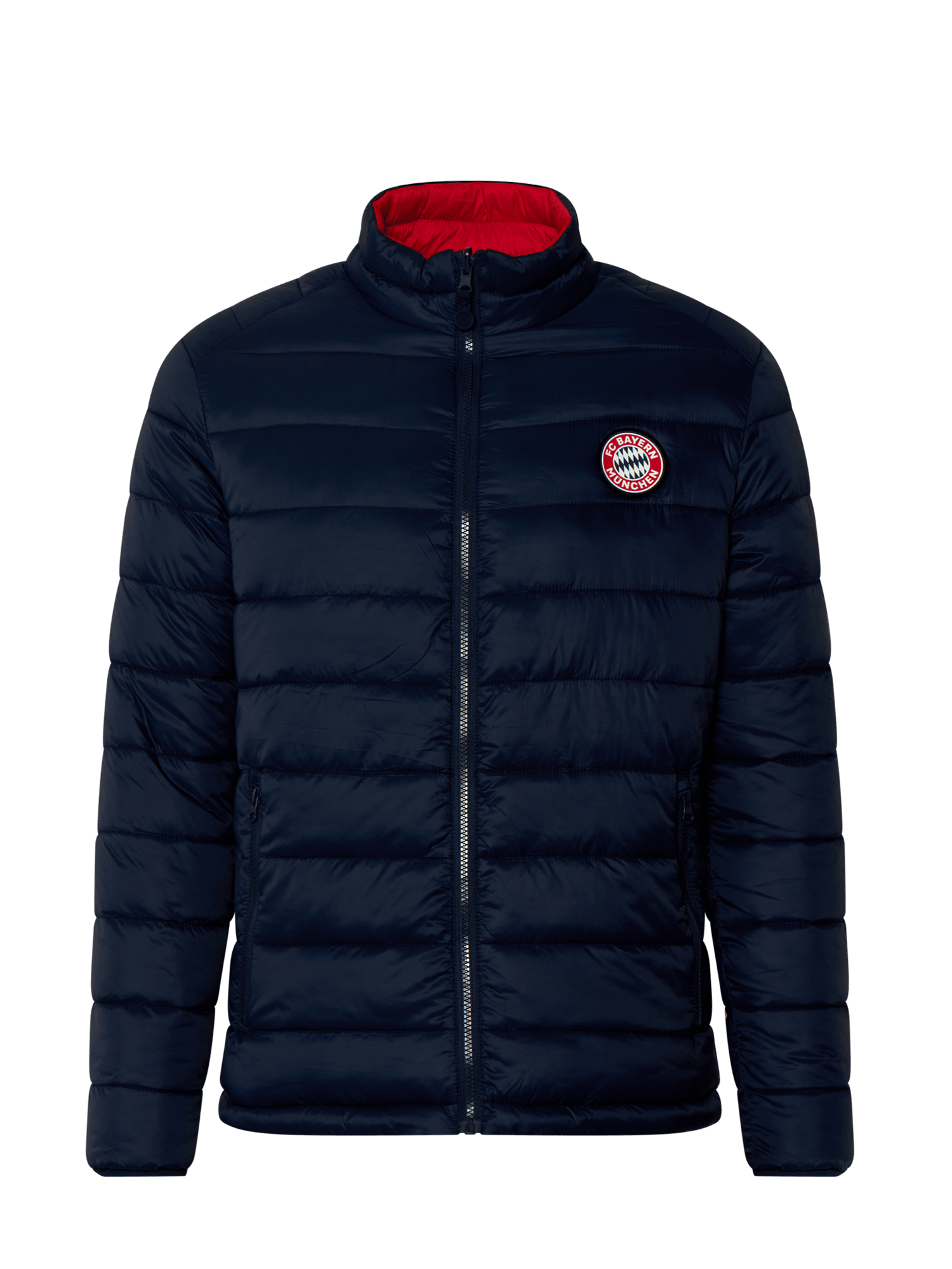 Kids Reversible quilted jacket red | Official FC Bayern Munich Store