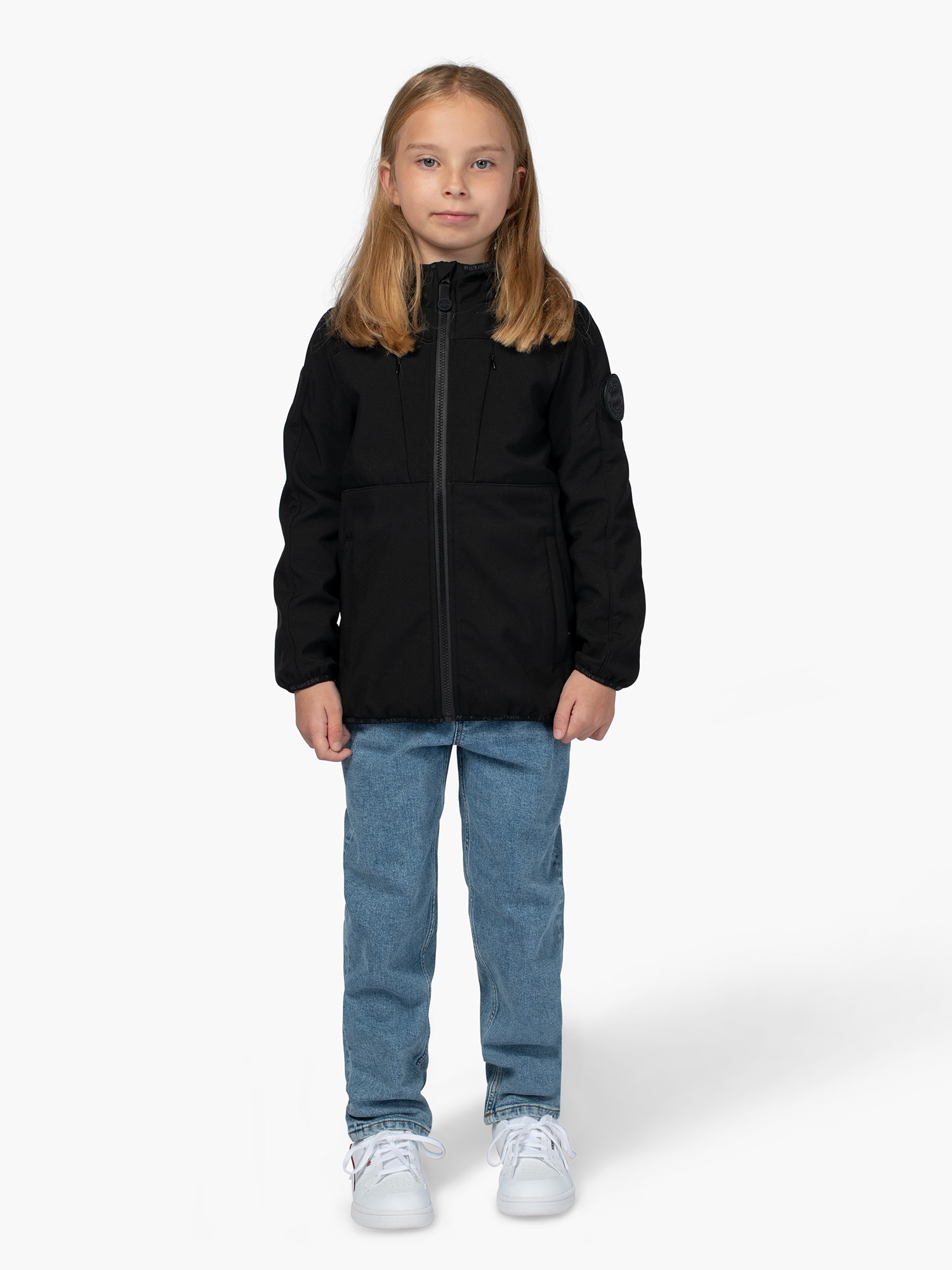 Kids Softshell jacket black | Official FC Bayern Munich Store