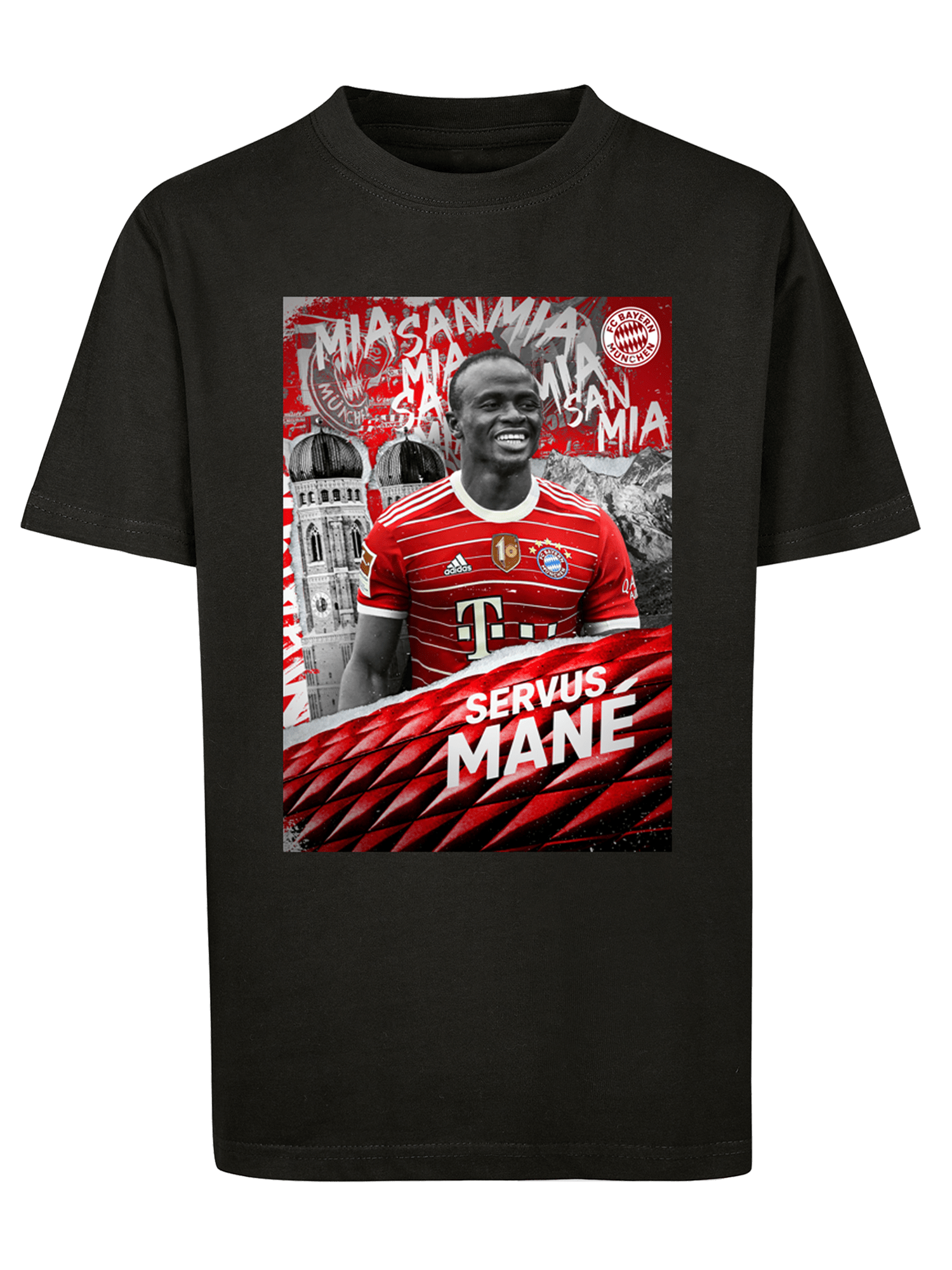 Men Mané T-shirt black | Official FC Bayern Munich Store