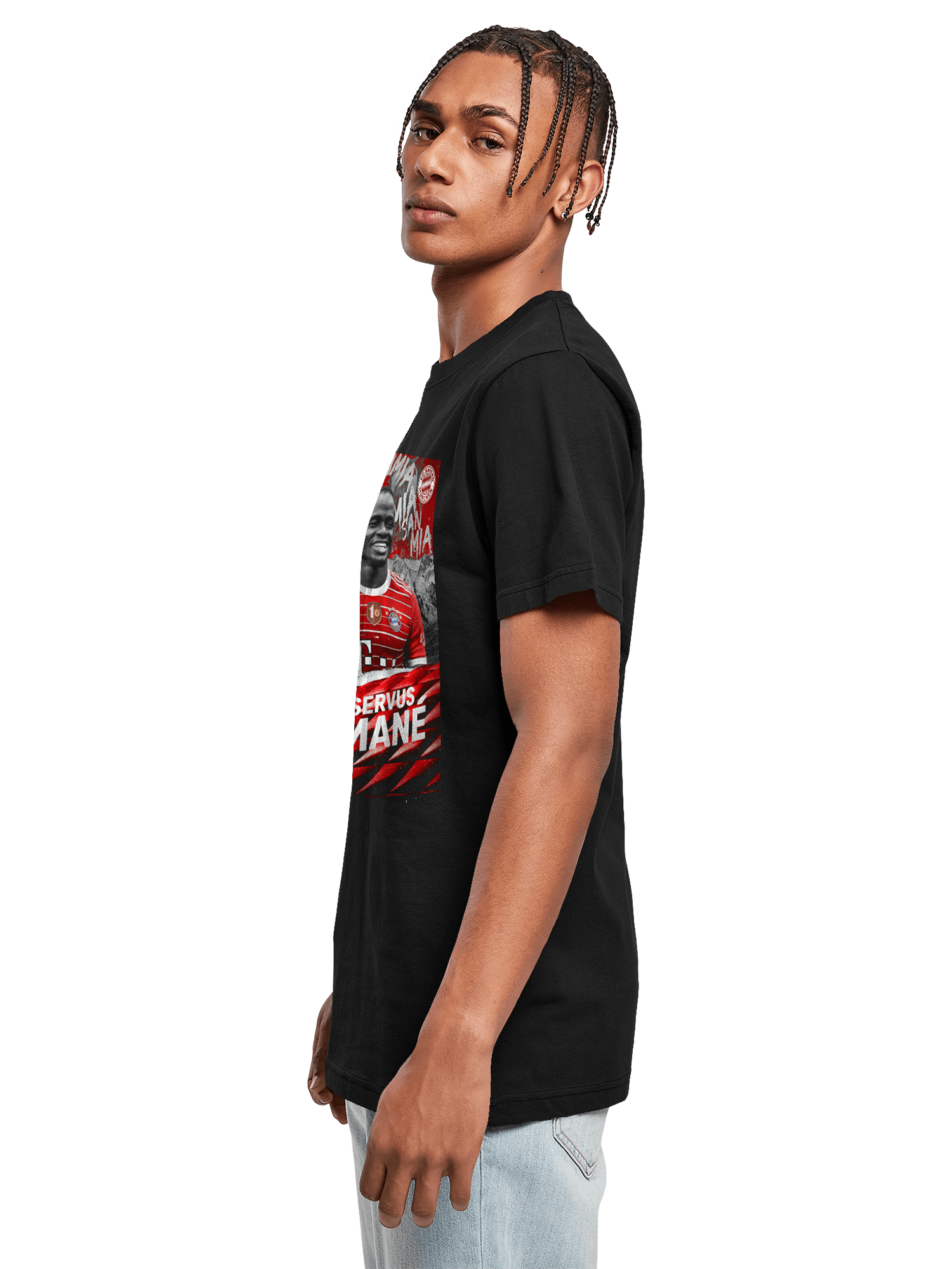 Men Mané T-shirt black | Official FC Bayern Munich Store Men Mané T-shirt black | Official FC Bayern Munich Store