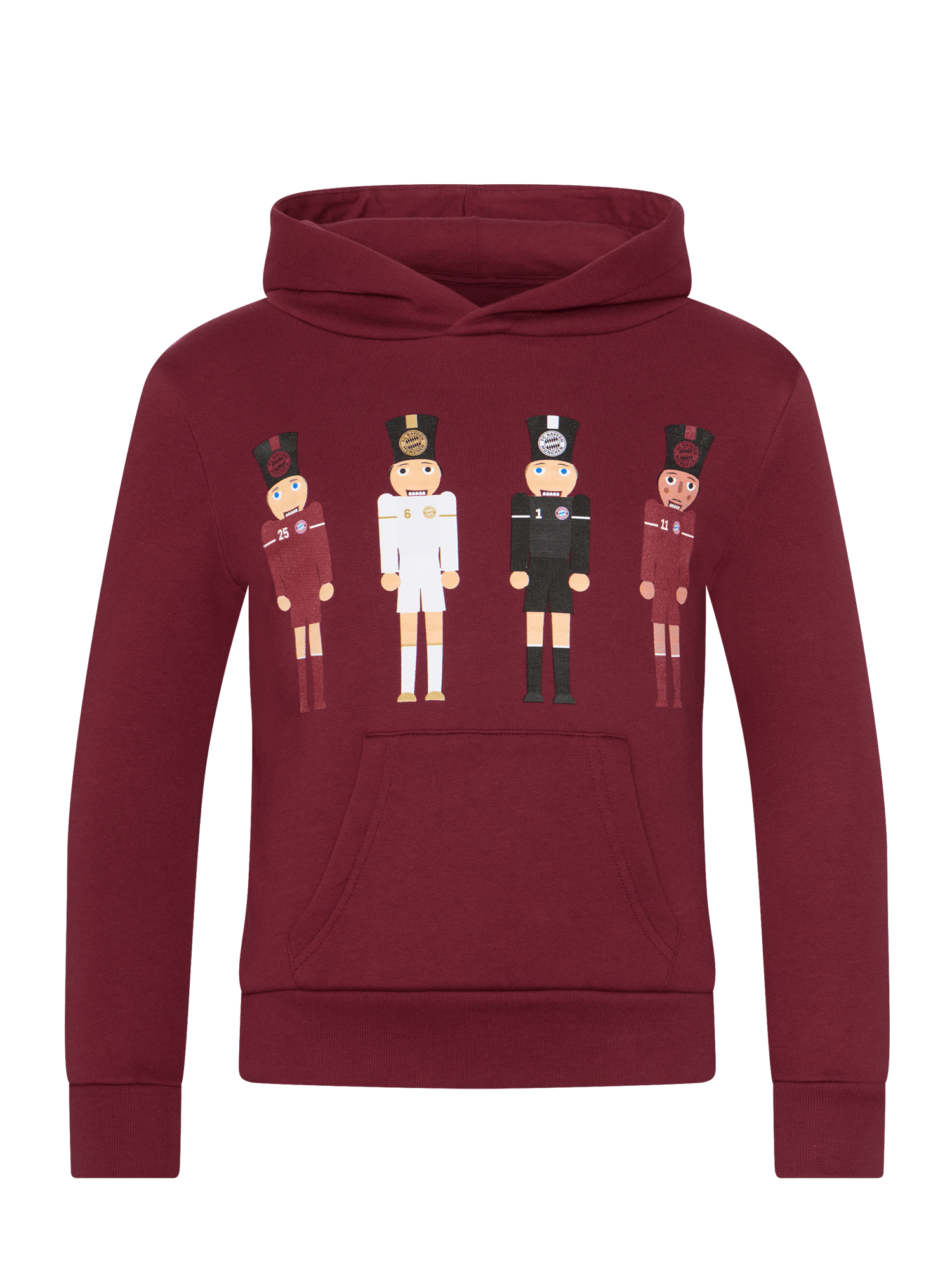 Kinder Hoodie Winter rot | Offizieller FC Bayern Store