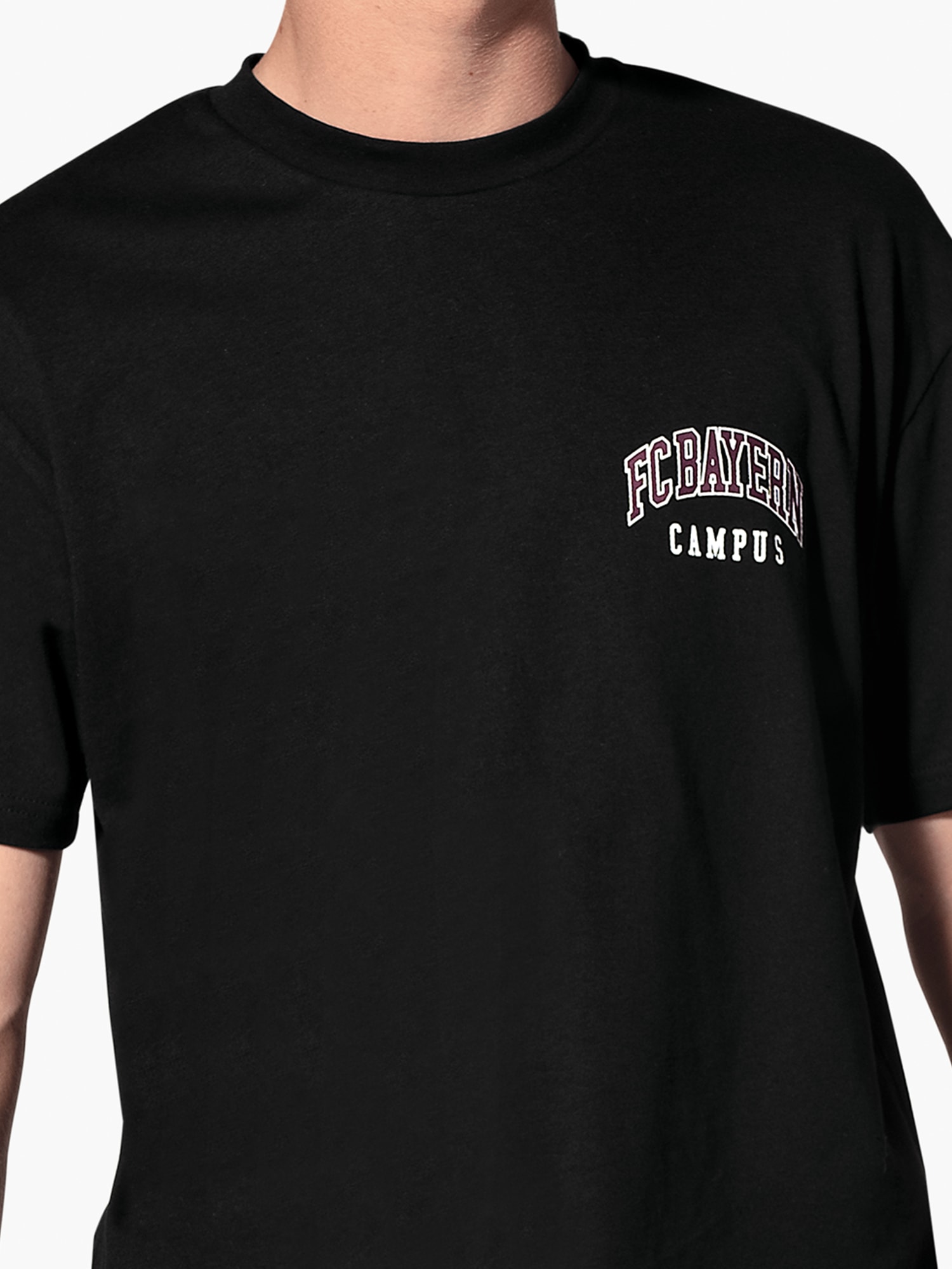 Men Campus T-shirt black | Official FC Bayern Munich Store
