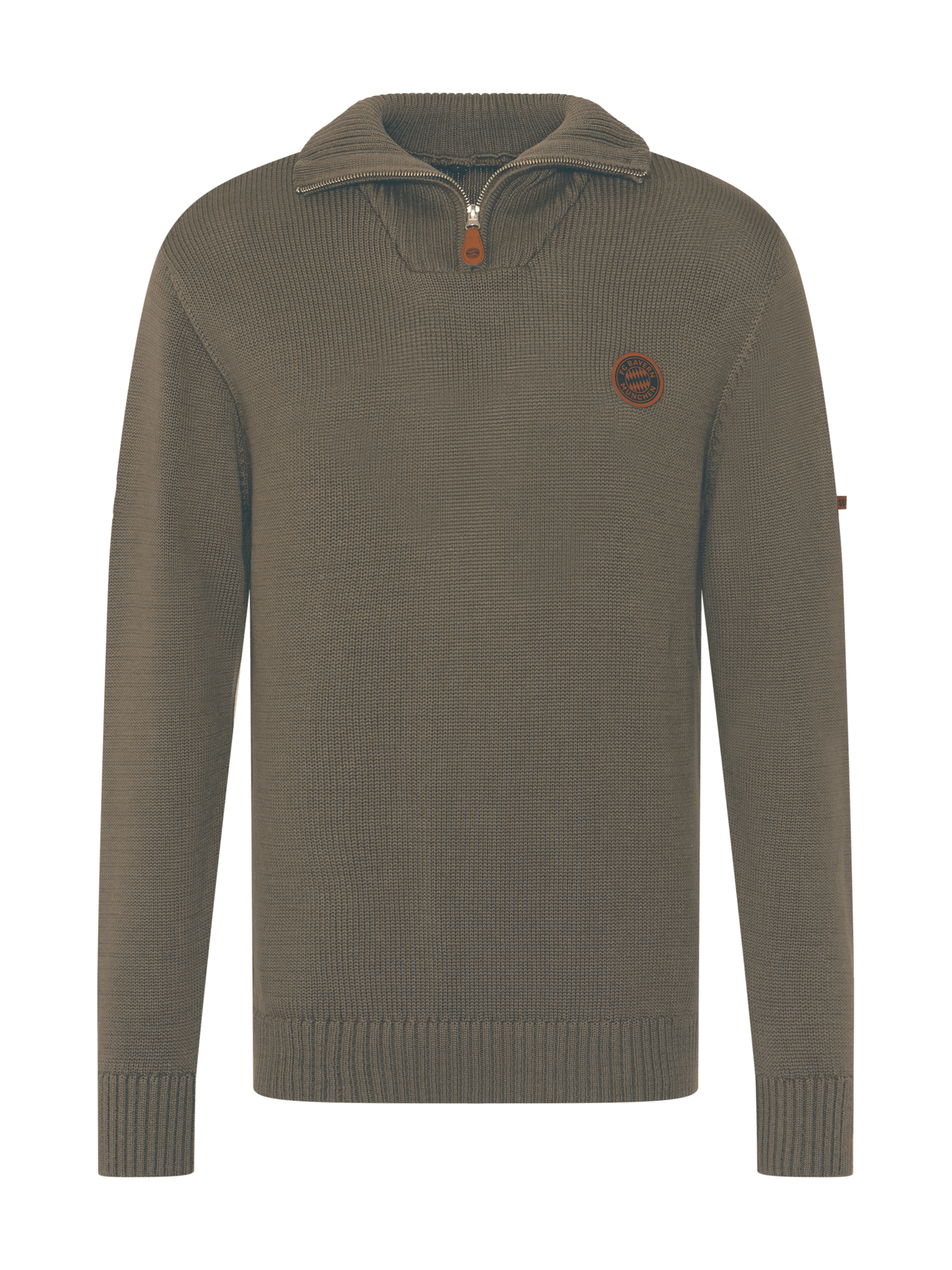 Men Knitted troyer home green | Official FC Bayern Munich Store