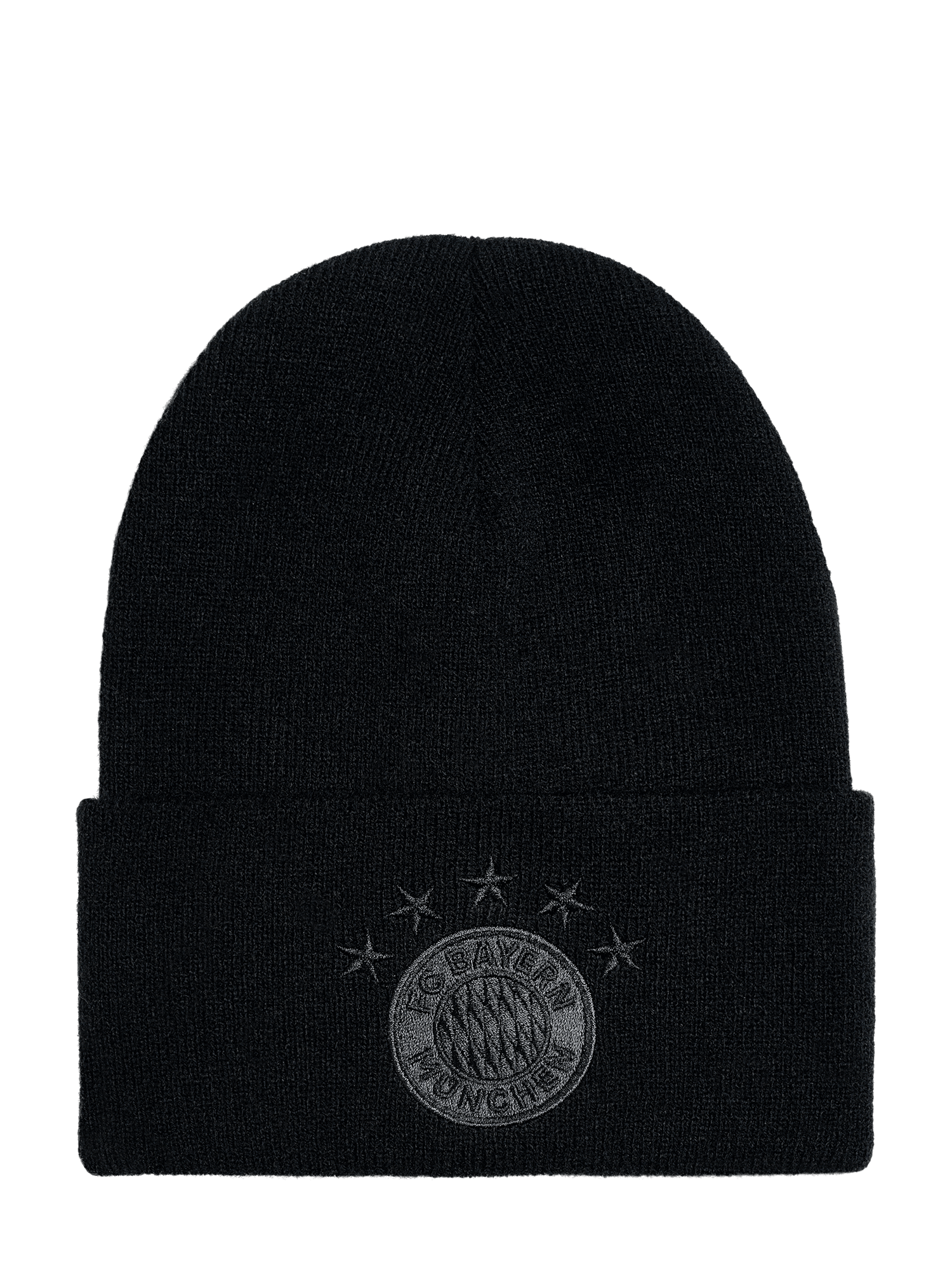 Kids Knitted hat with logo black | Official FC Bayern Munich Store