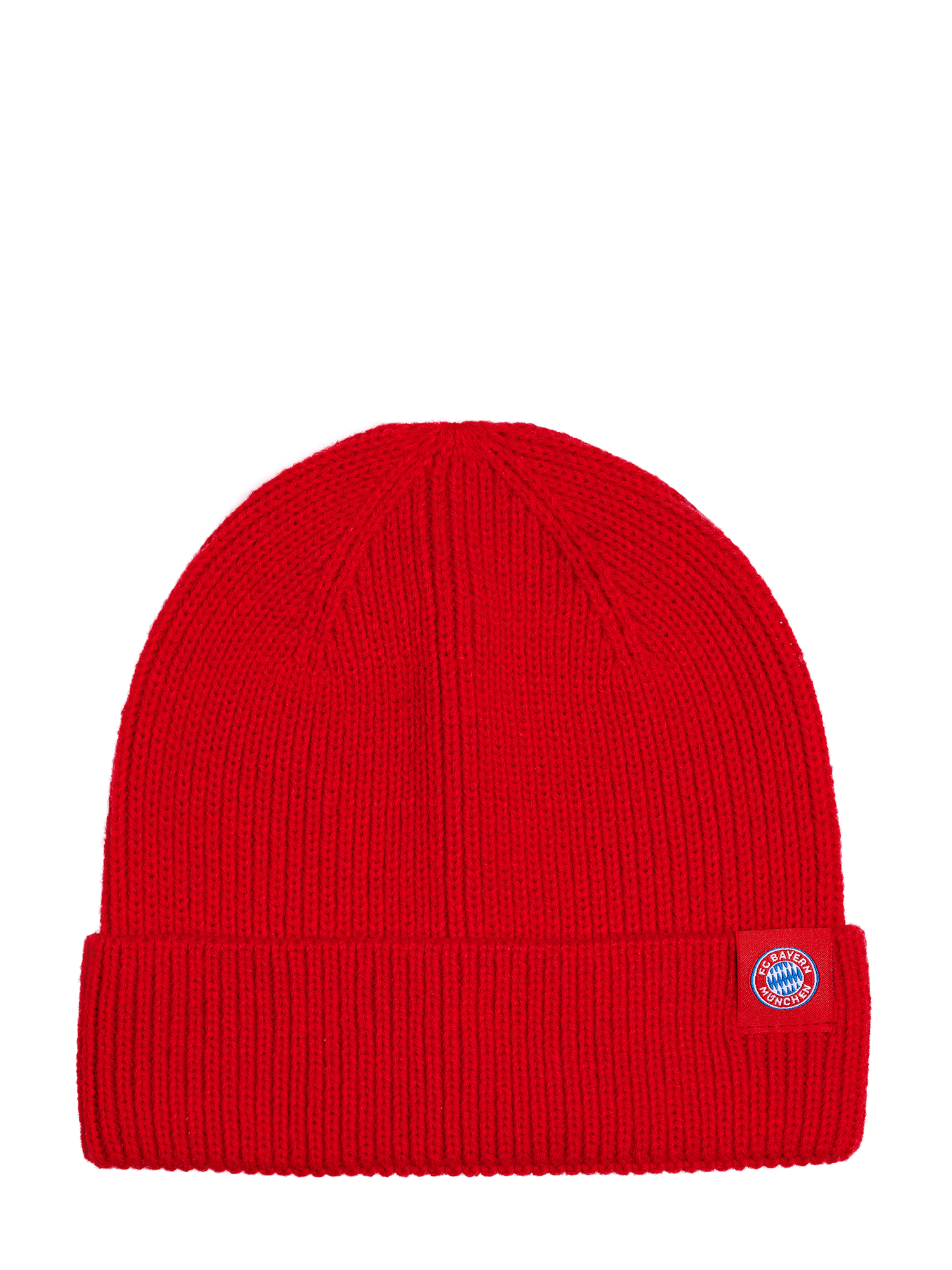 Kids Ribbed knitted hat red | Official FC Bayern Munich Store