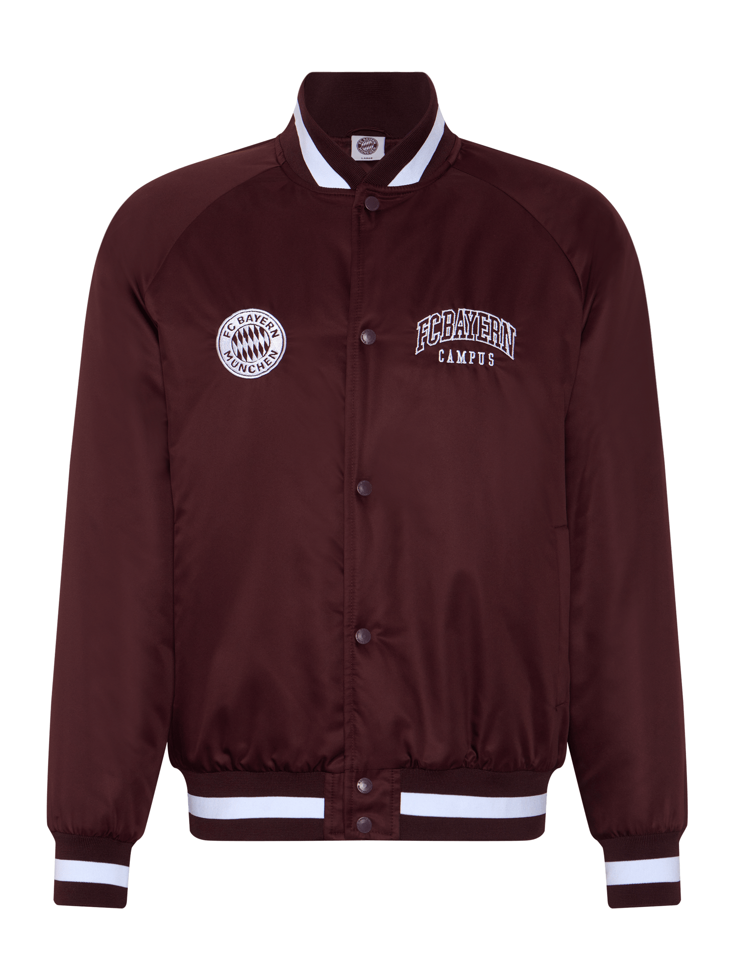 Men College campus jacket red | Official FC Bayern Munich Store