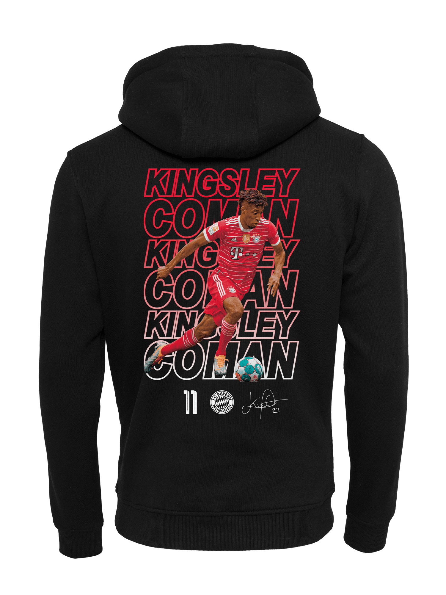 Men Hoodie Coman black | Official FC Bayern Munich Store