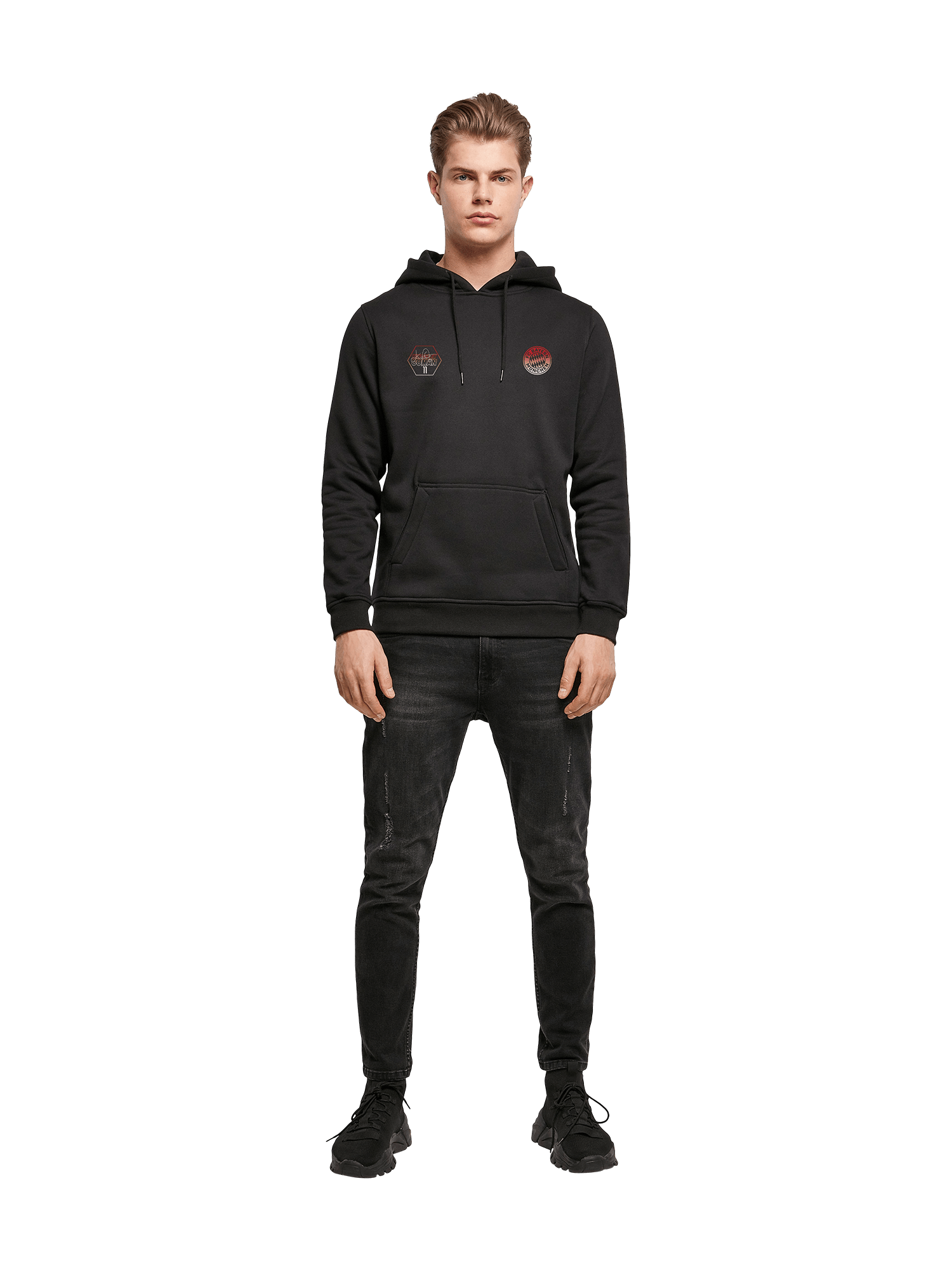 Men Hoodie Coman black | Official FC Bayern Munich Store