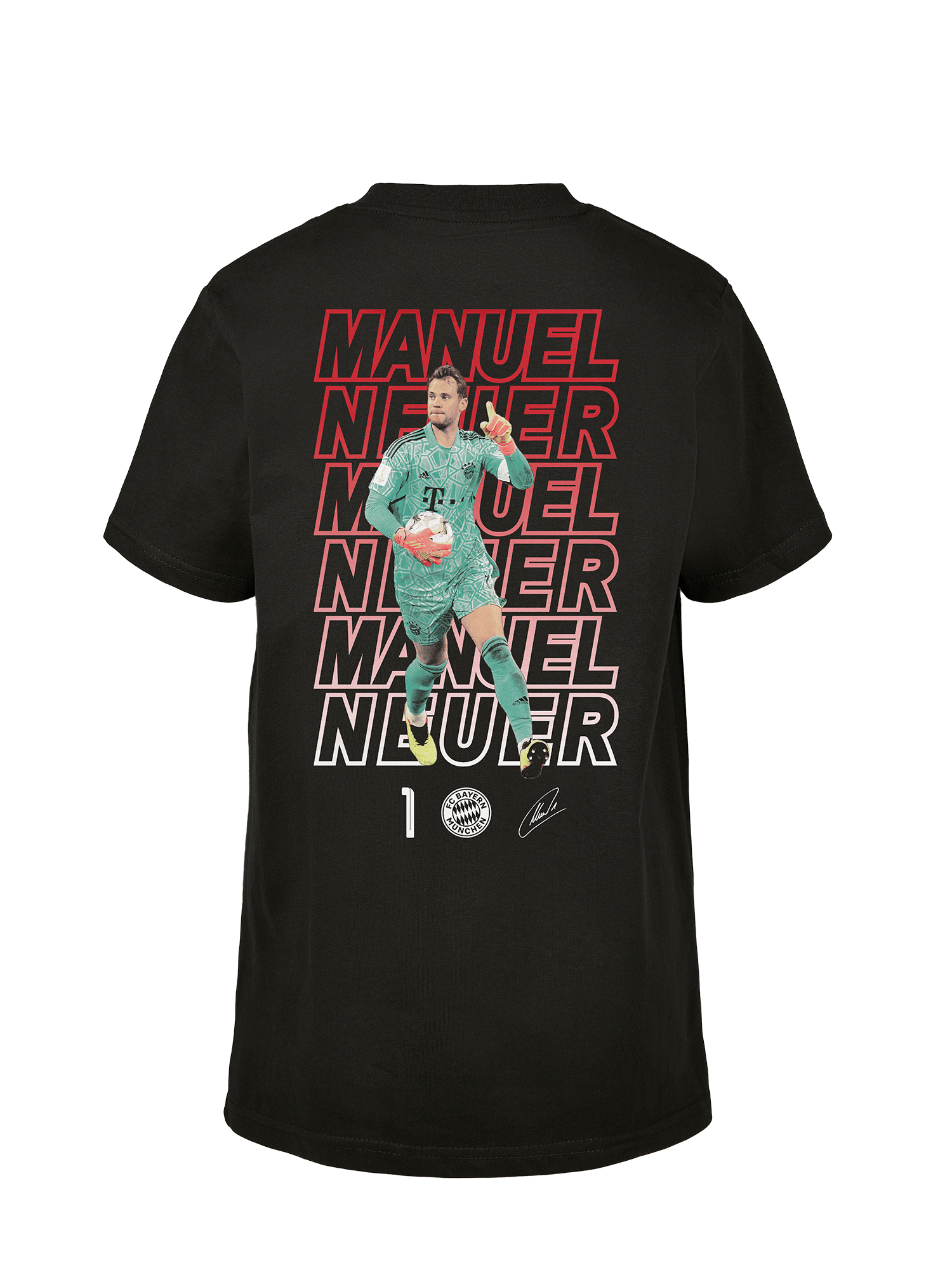 Kids Neuer T-shirt schwarz | Official FC Bayern Munich Store
