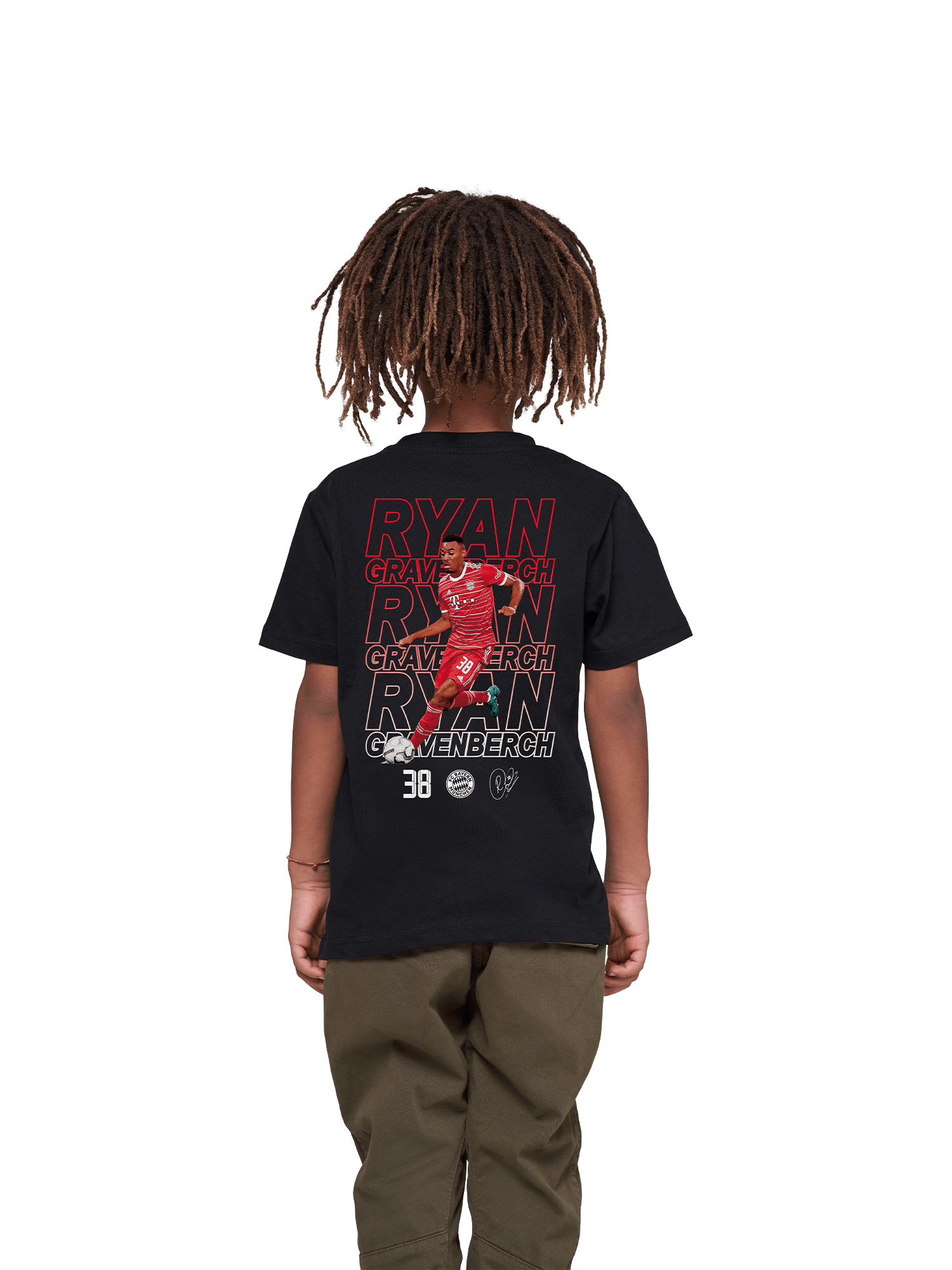 Kids T-shirt Gravenberg black | Official FC Bayern Munich Store