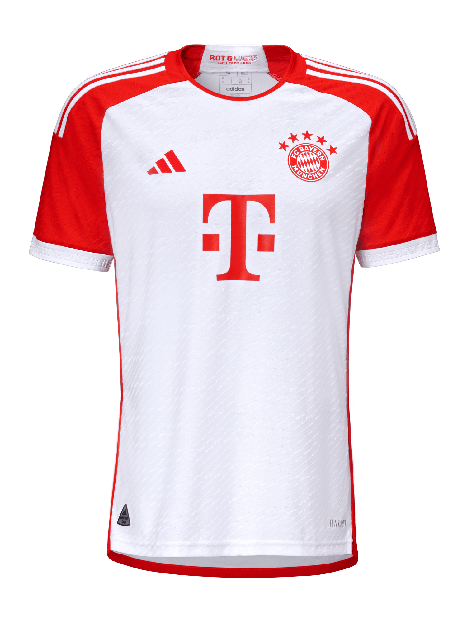 Herren Authentic Trikot Home 23-24 weiß | Offizieller FC Bayern Store