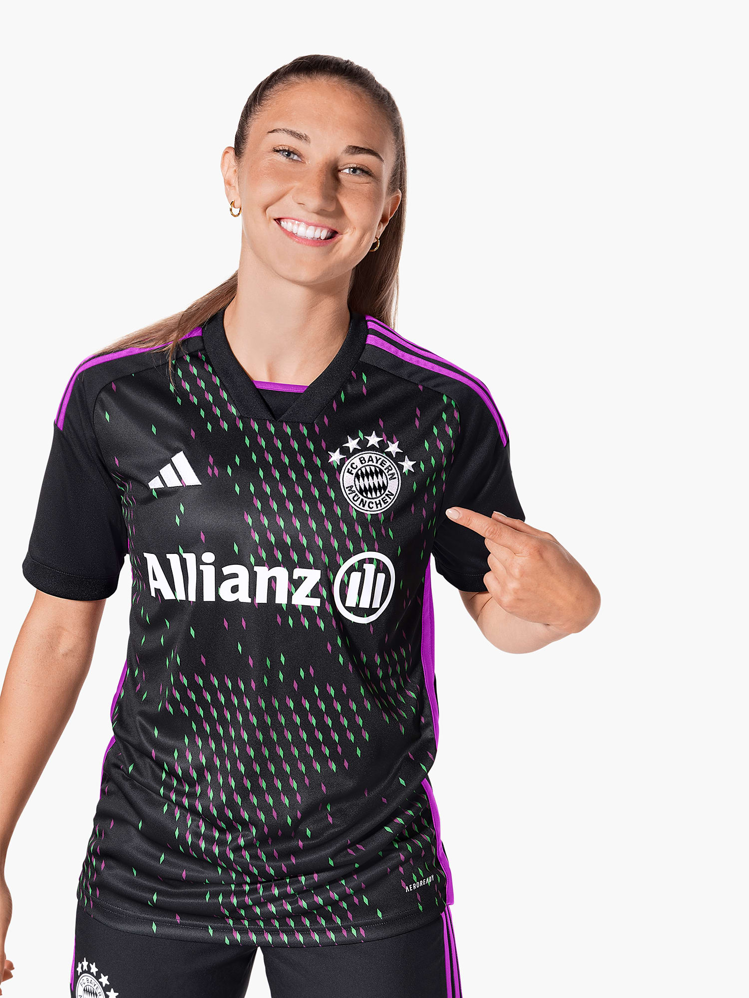 Unisex Womens Away Jersey Allianz 23 24 Official Fc Bayern Munich Store