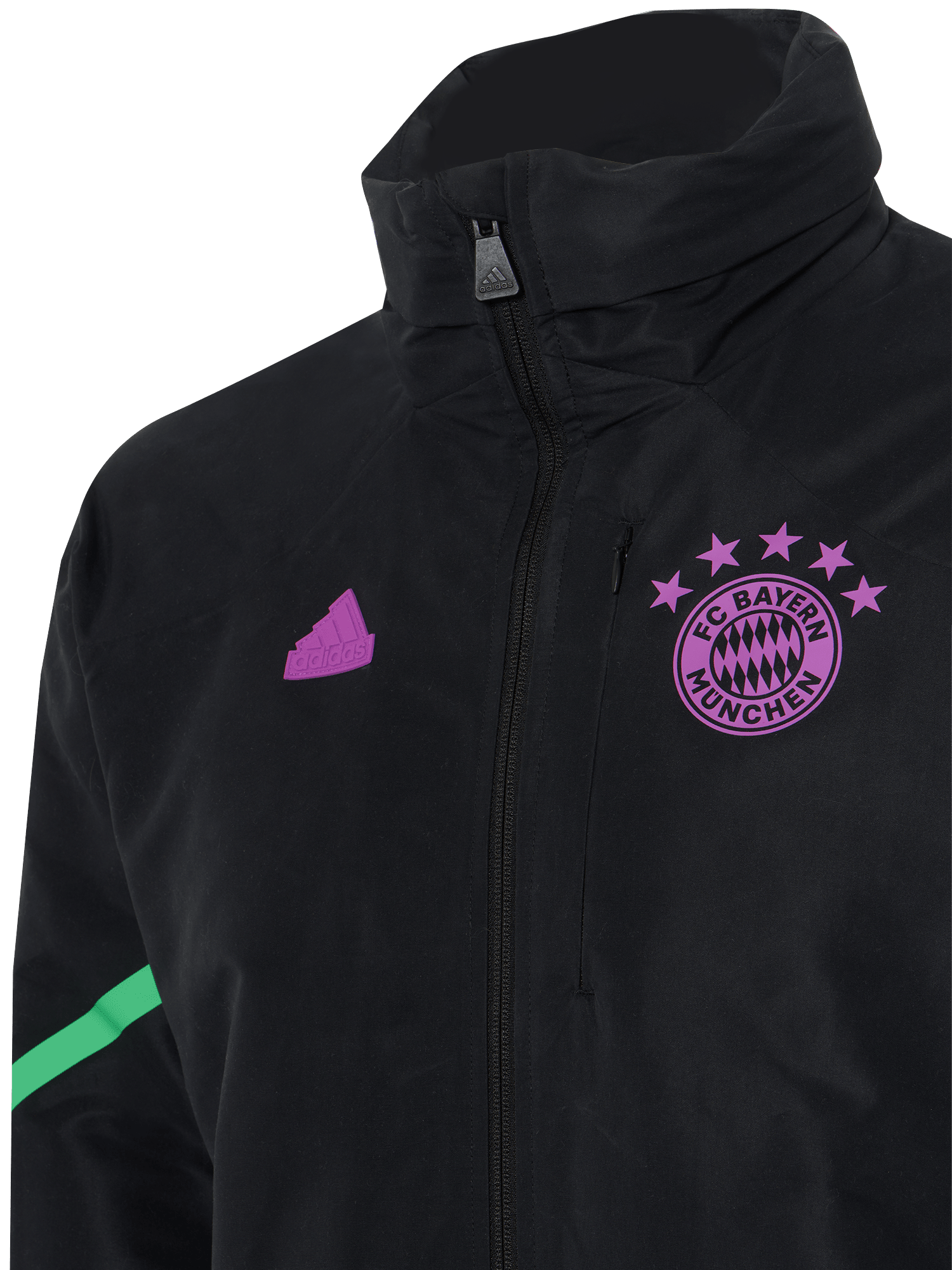 Herren Cultura Parker Schwarz Tienda Fc Bayern Múnich