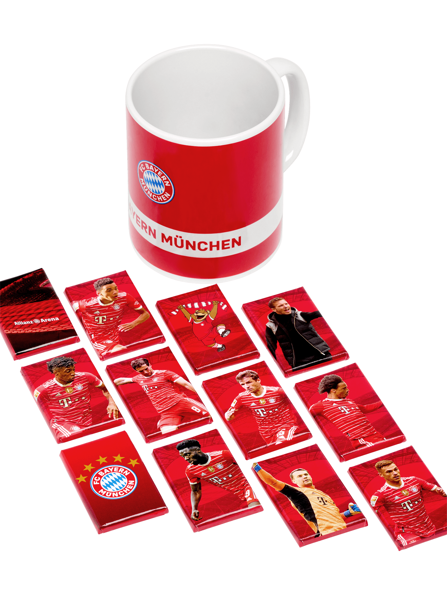 Tasse inkl. Schokoladentäfelchen | Offizieller FC Bayern Store