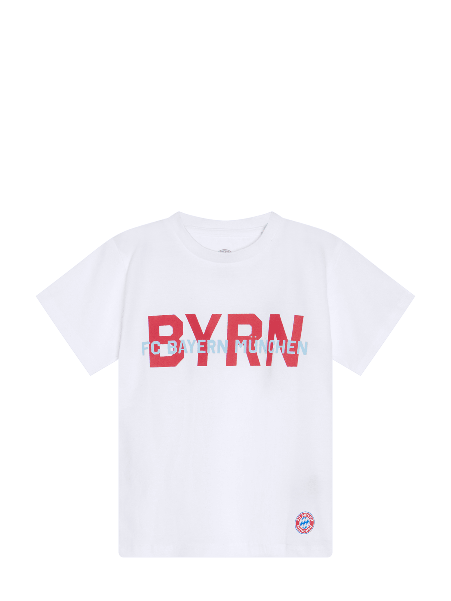 Kids T-Shirt BYRN white | Official FC Bayern Munich Store