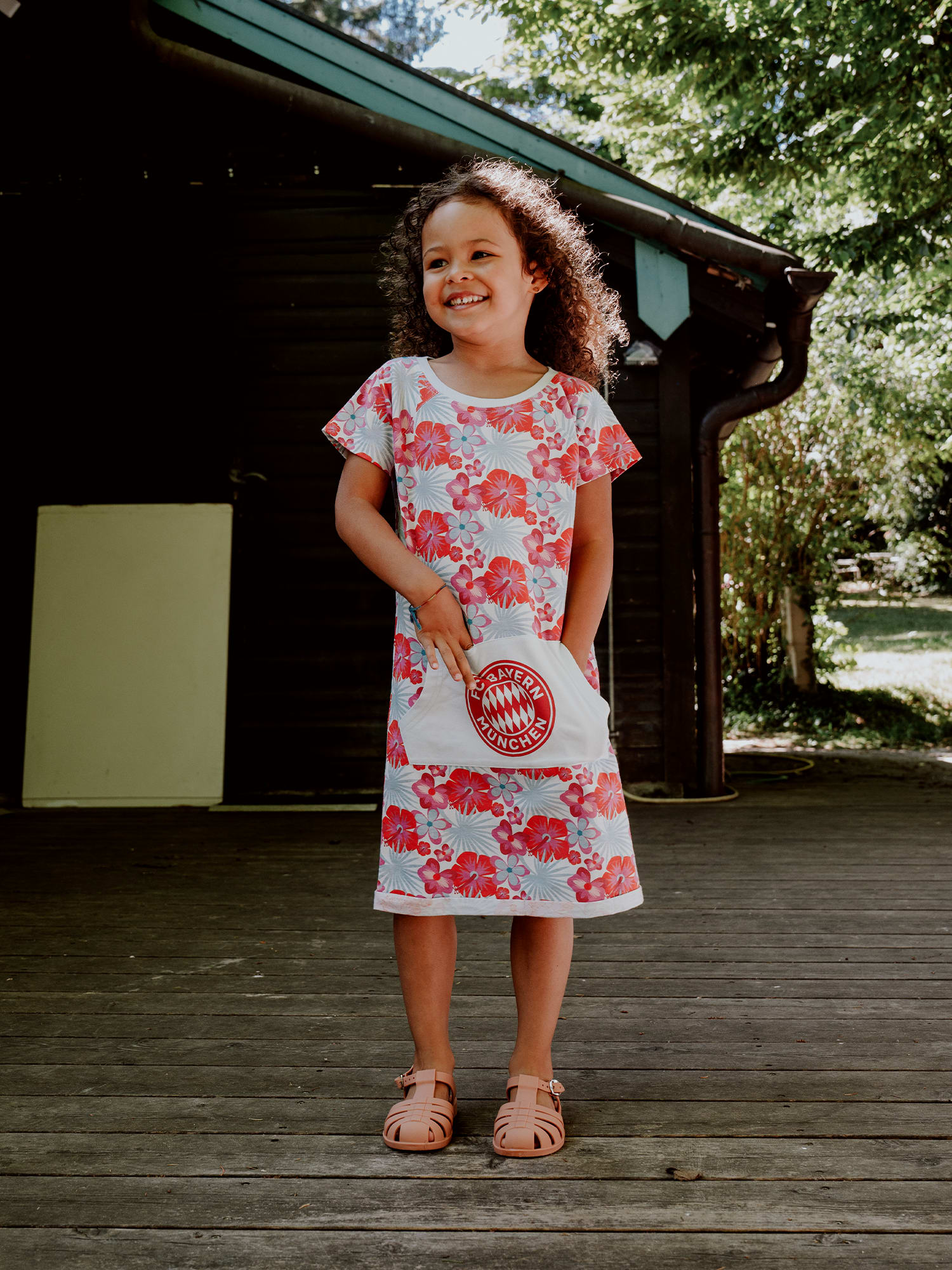 Kids Floral summer dress | Official FC Bayern Munich Store