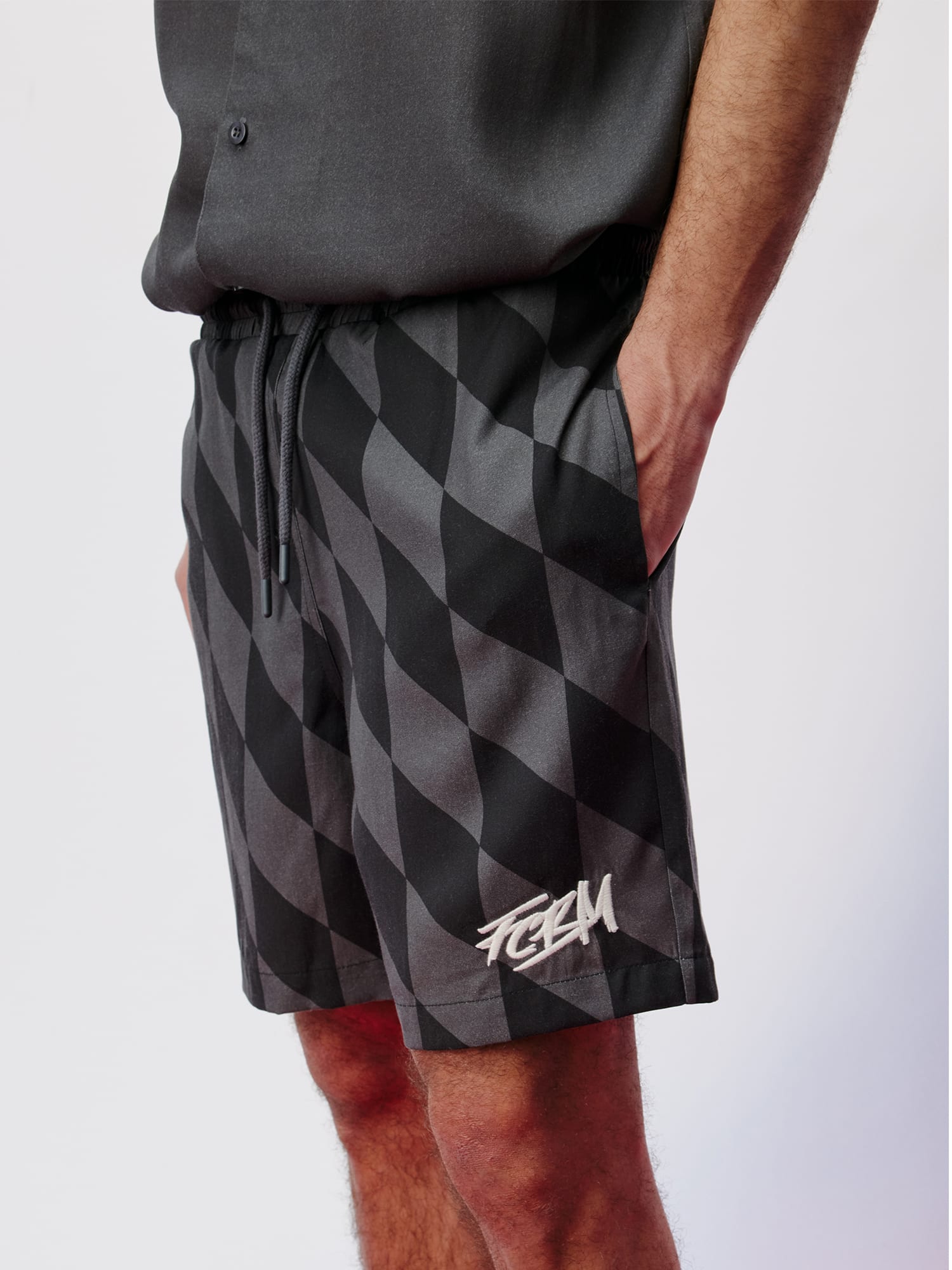 Men Shorts FCBM grey | Official FC Bayern Munich Store