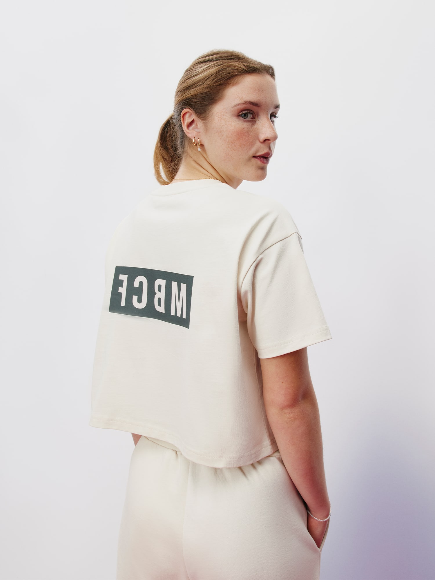 Ladies Cropped Shirt FCBM white | Official FC Bayern Munich Store