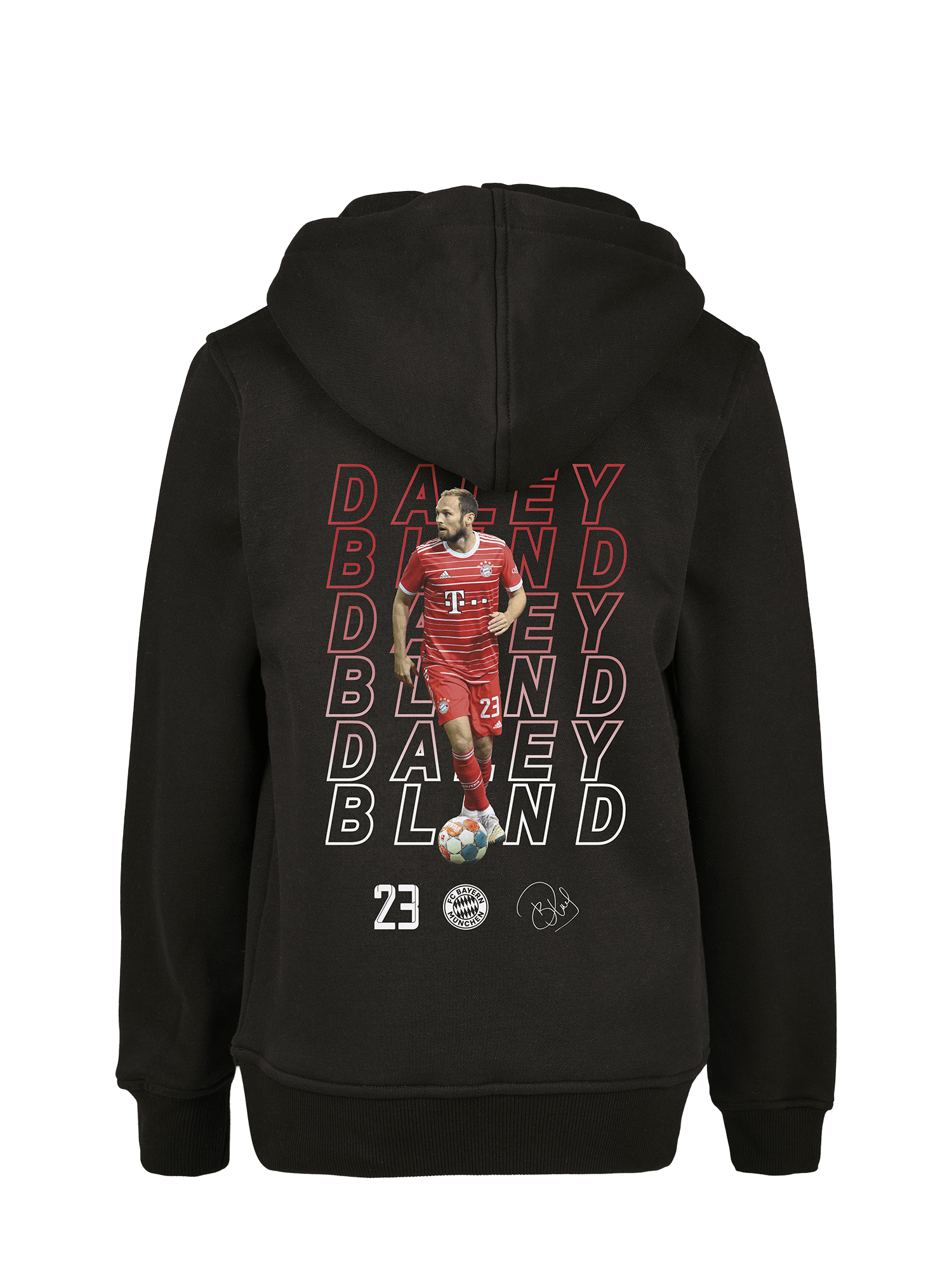 Kinder Hoodie Blind schwarz | Offizieller FC Bayern Store