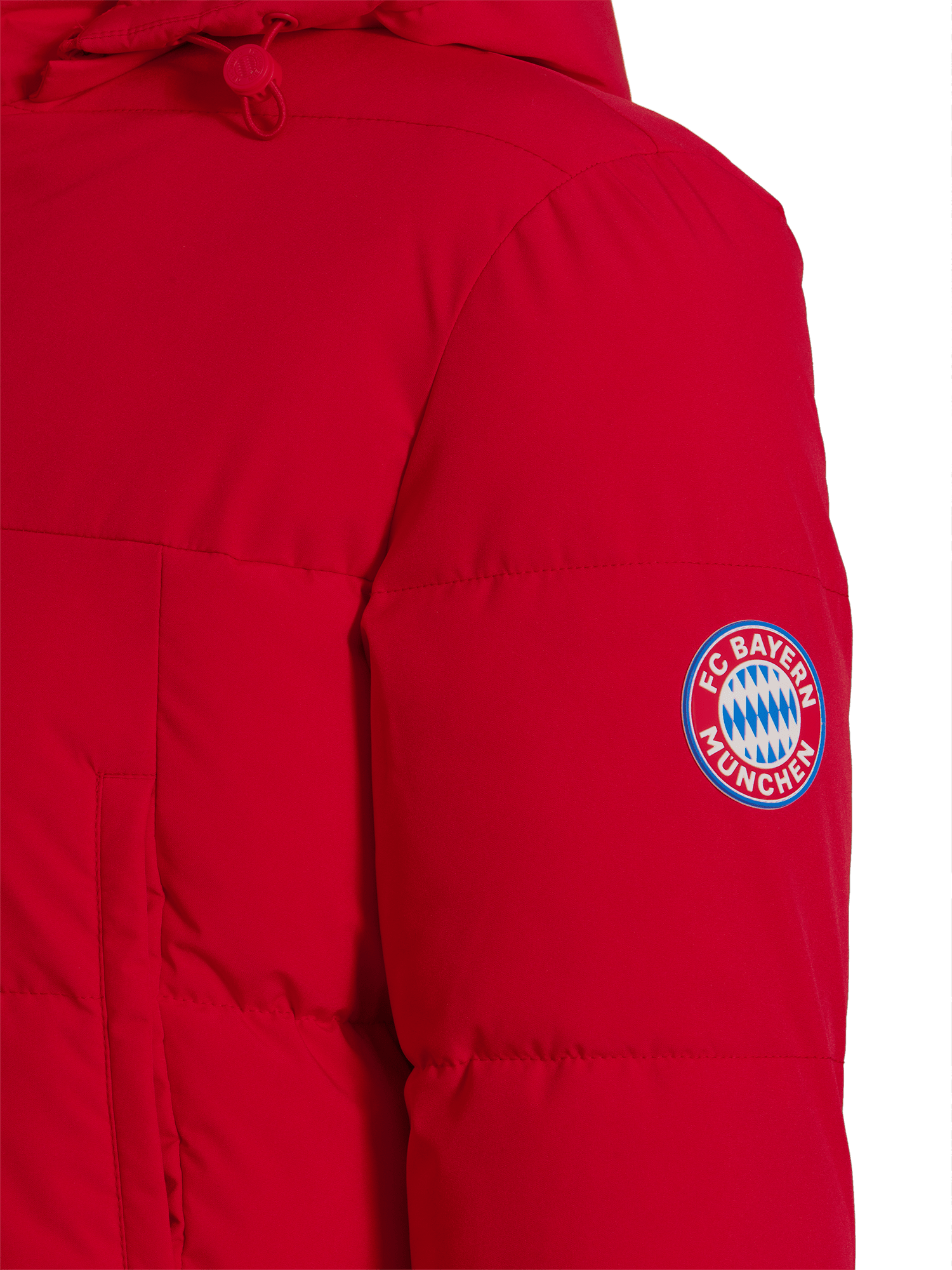 Men Allianz Arena stadium parka red | Official FC Bayern Munich Store
