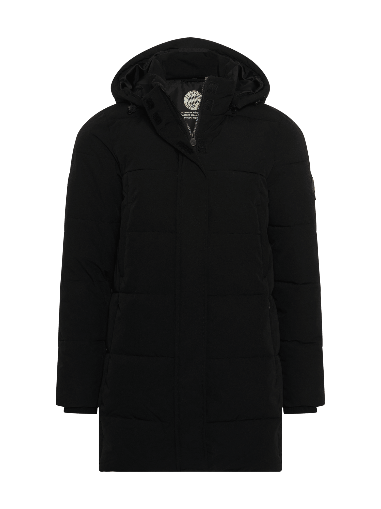 Women Allianz Arena stadium parka black | Official FC Bayern Munich Store