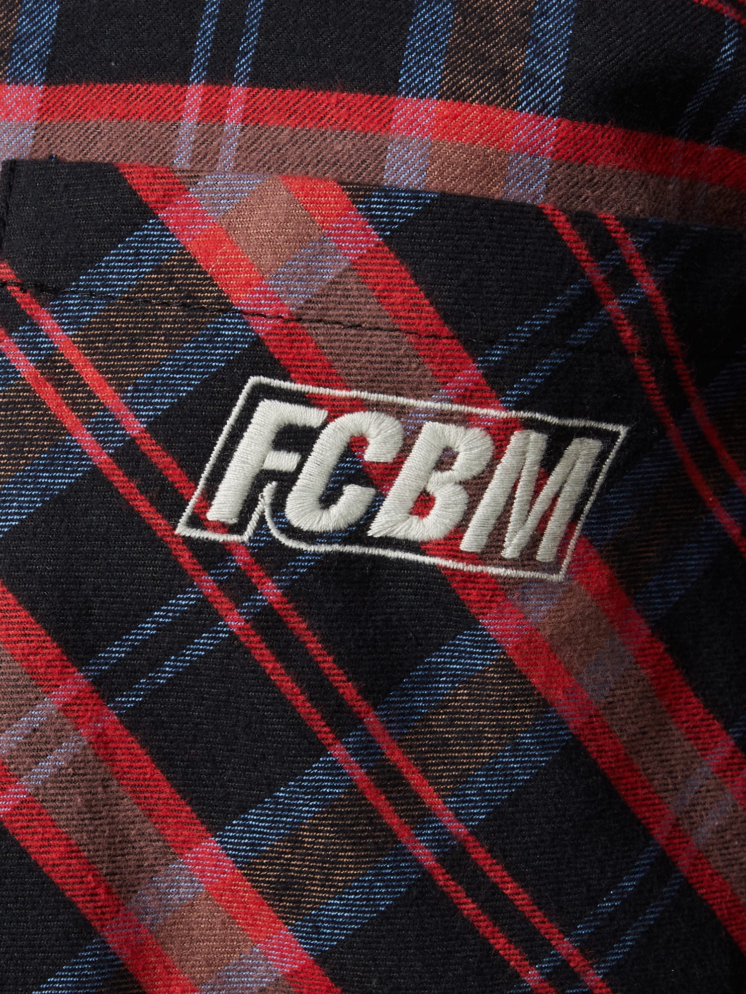 Men Check shirt FCBM multicoloured | Official FC Bayern Munich Store