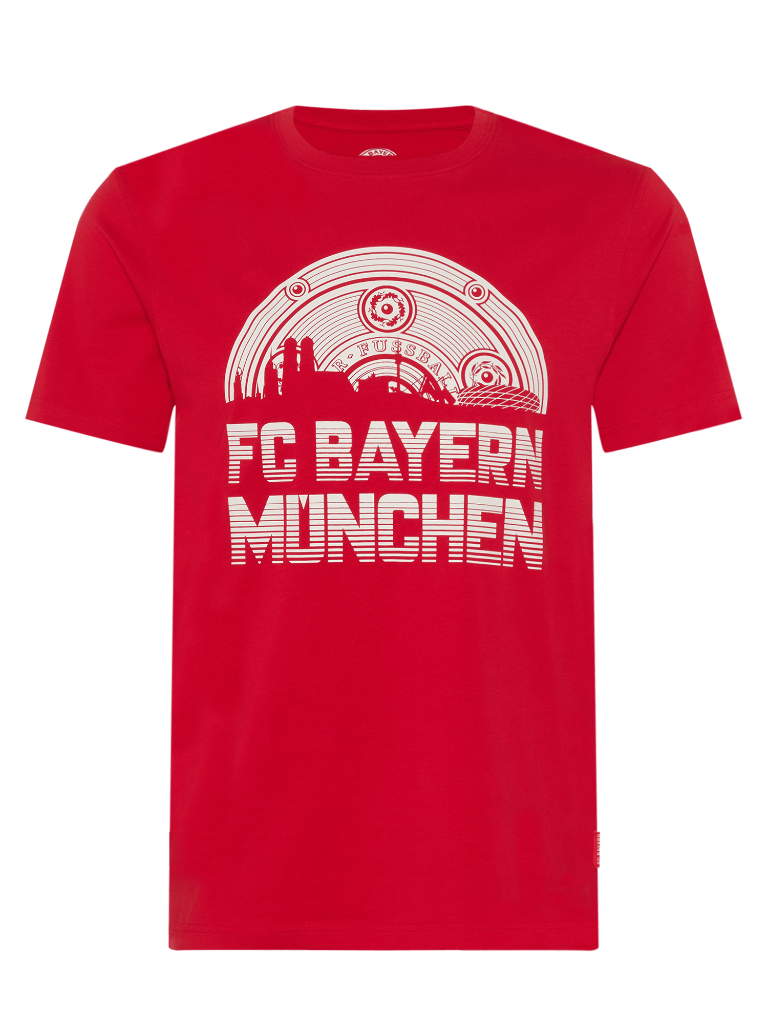 Men T-Shirt Munich Sunset red | Official FC Bayern Munich Store