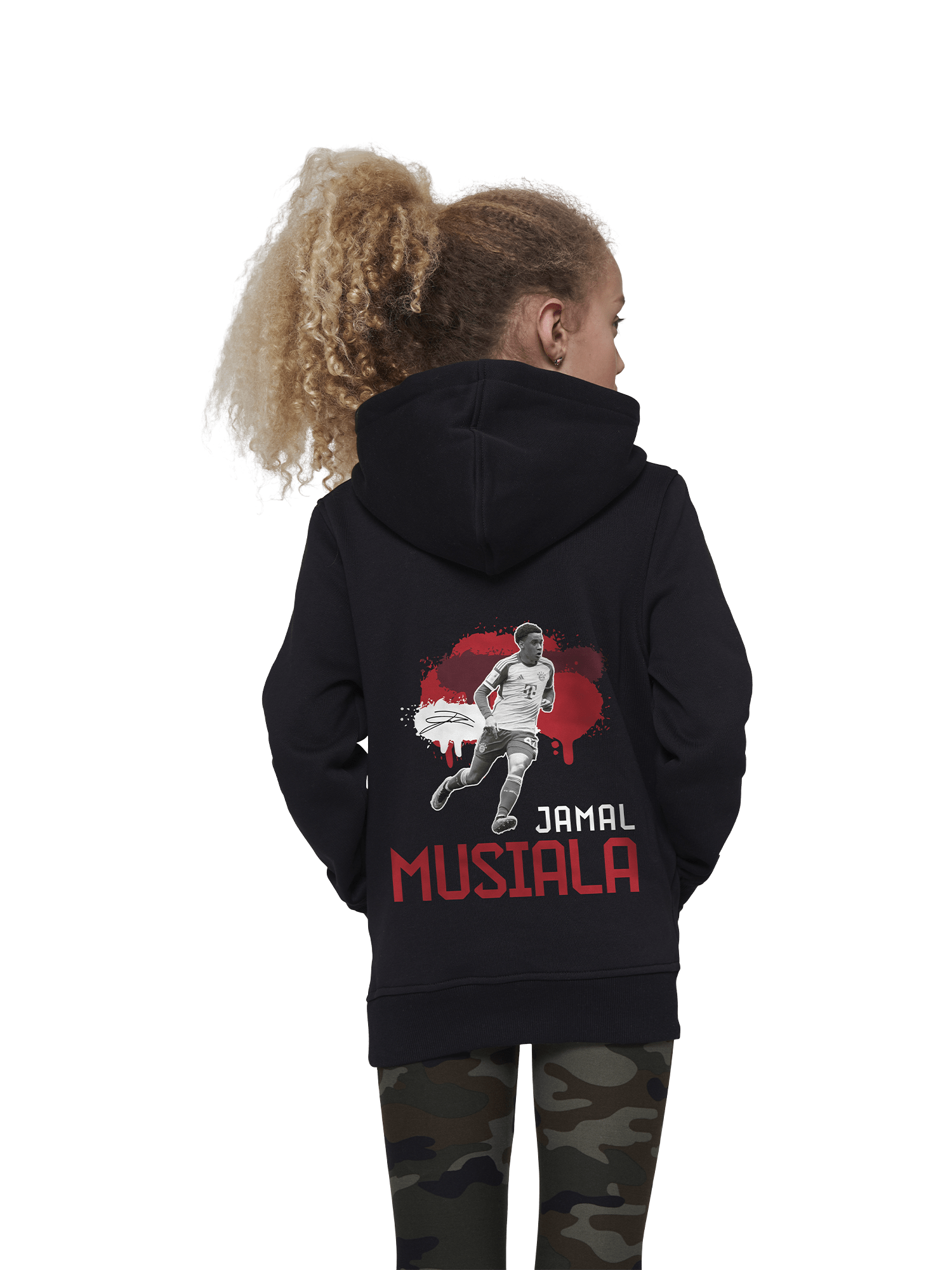 Kids Musiala hoodie black | Official FC Bayern Munich Store
