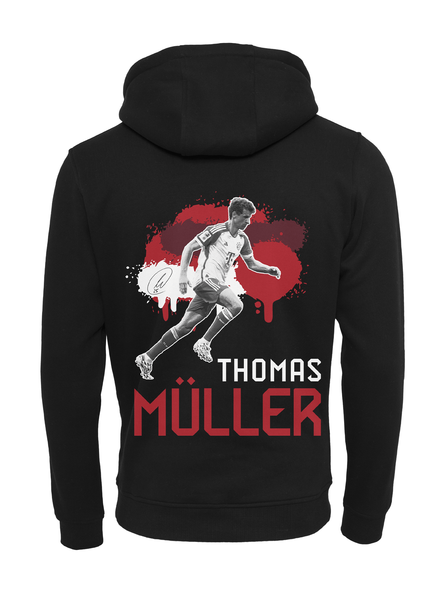Men Müller hoodie black | Official FC Bayern Munich Store